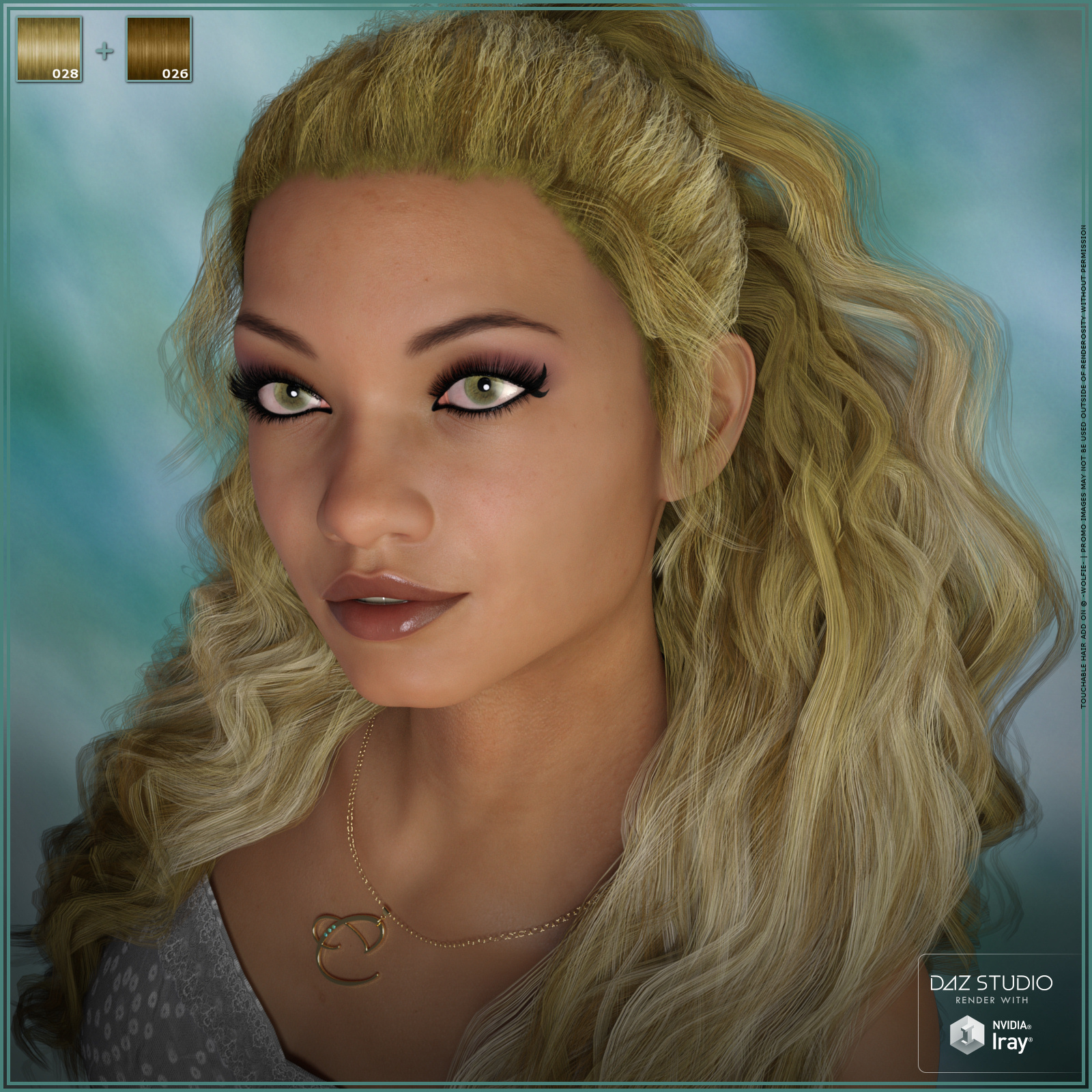 Touchable Channen | Daz 3D