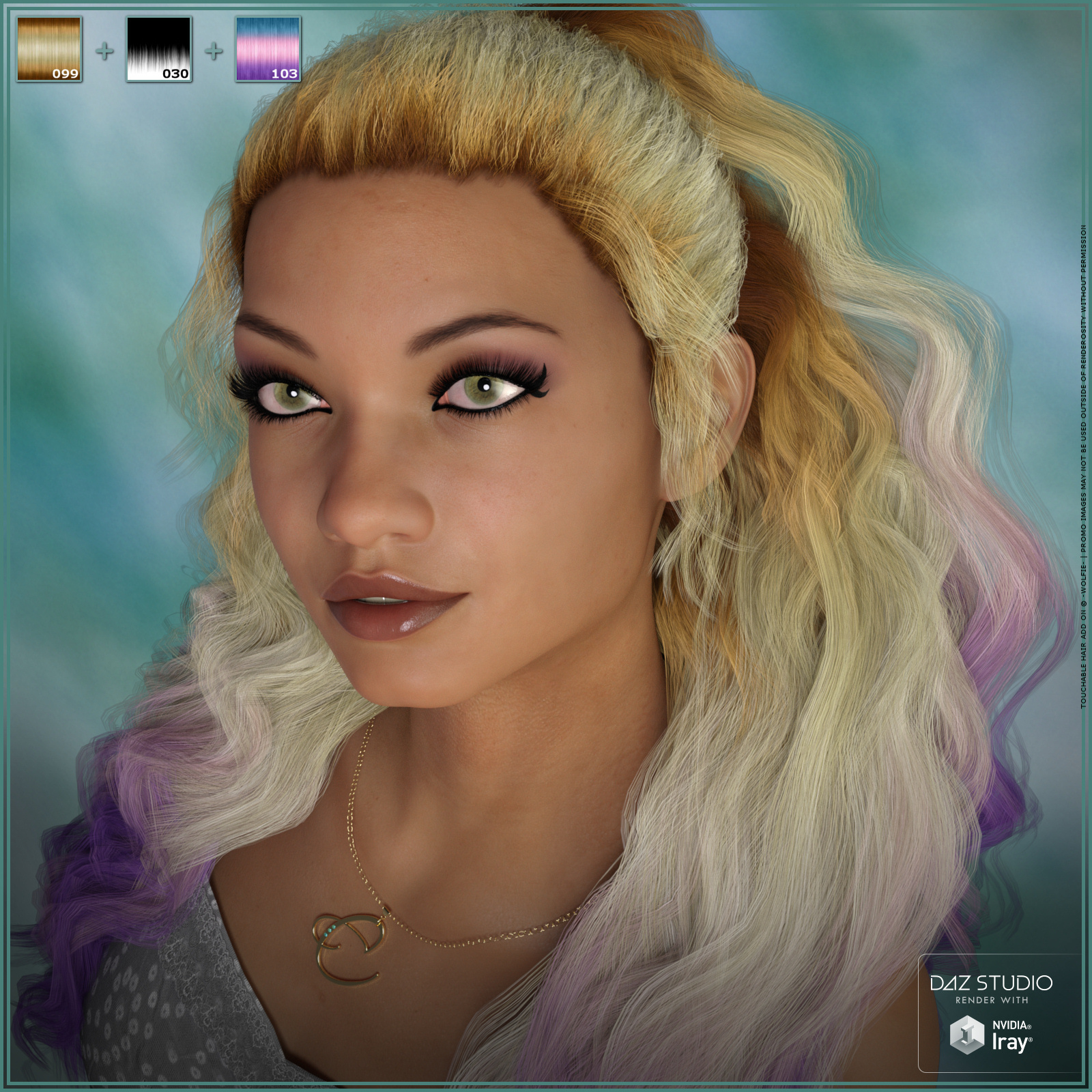 Touchable Channen | Daz 3D