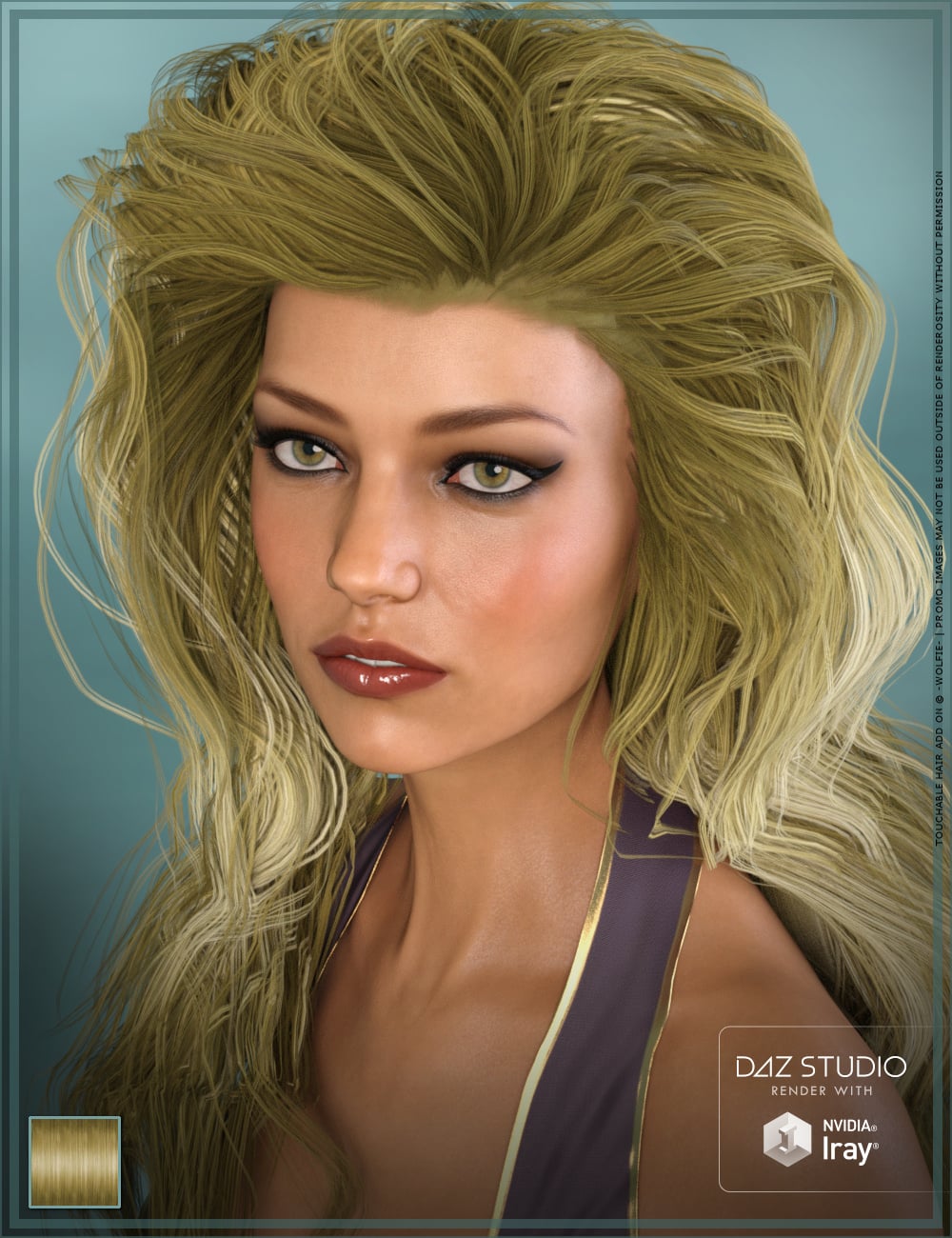 Touchable Charli | Daz 3D