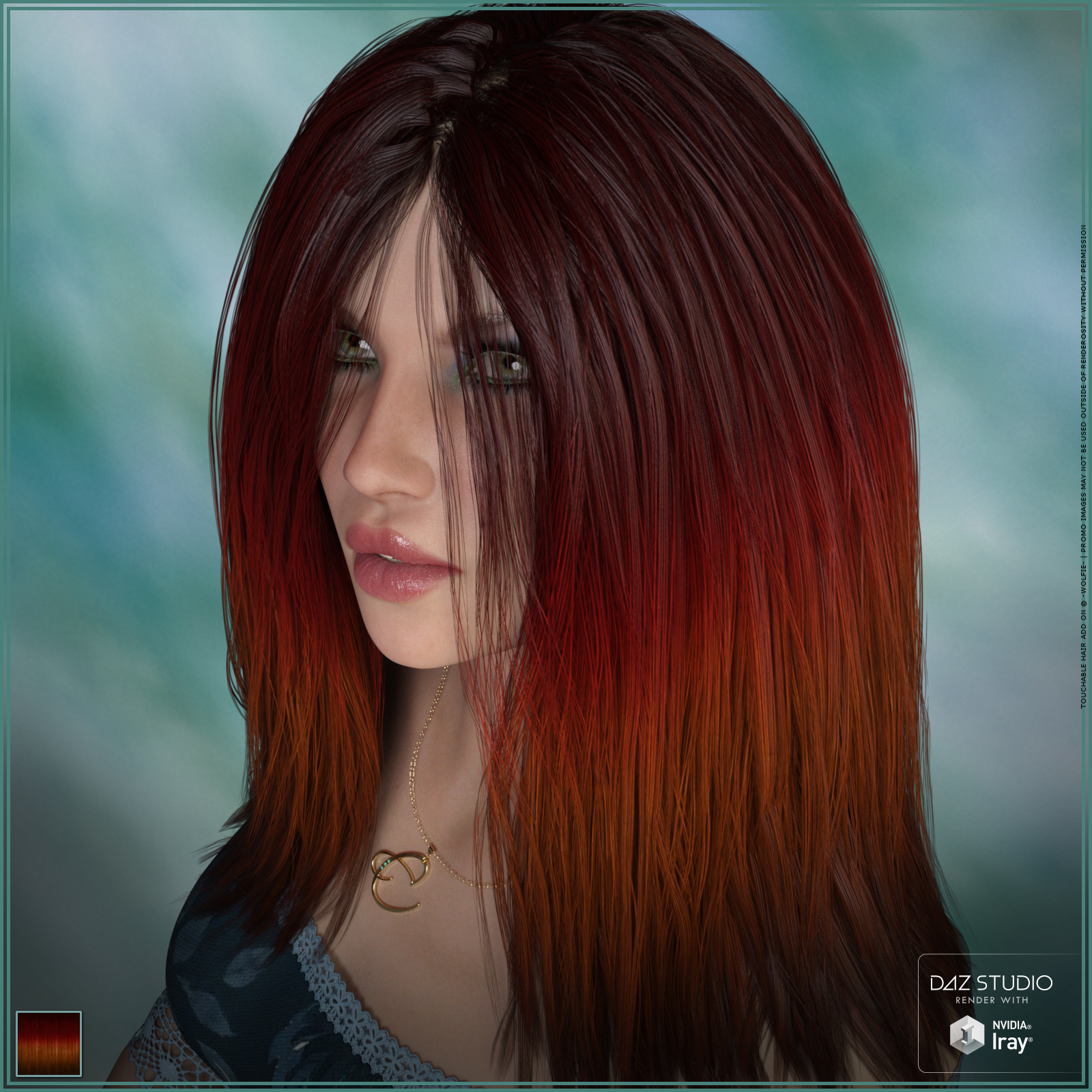 Touchable Classic Long | Daz 3D