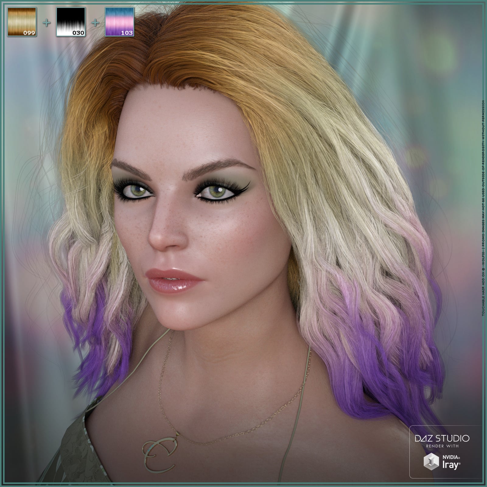 Touchable Classic Long Wavy | Daz 3D