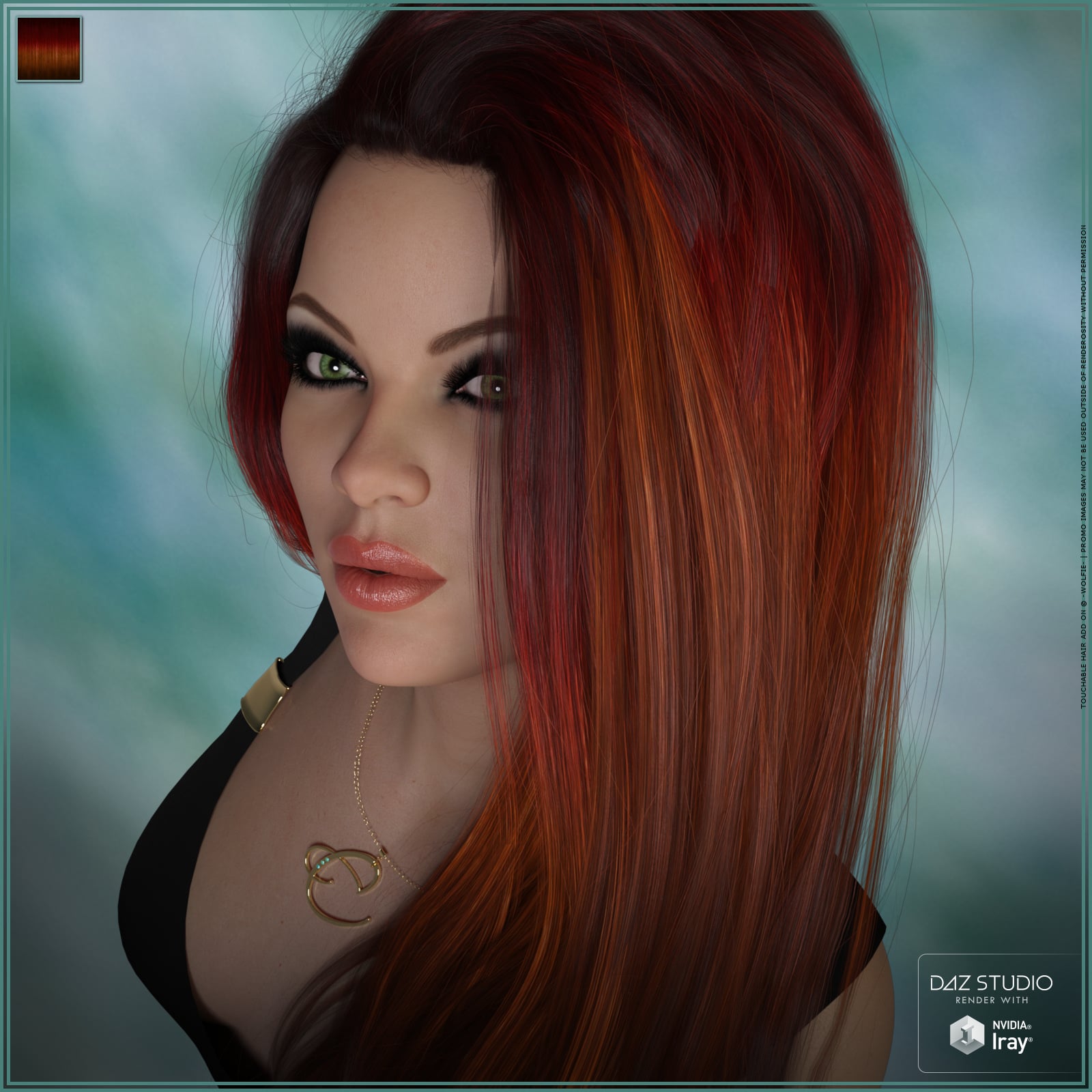 Touchable Claudia | Daz 3D