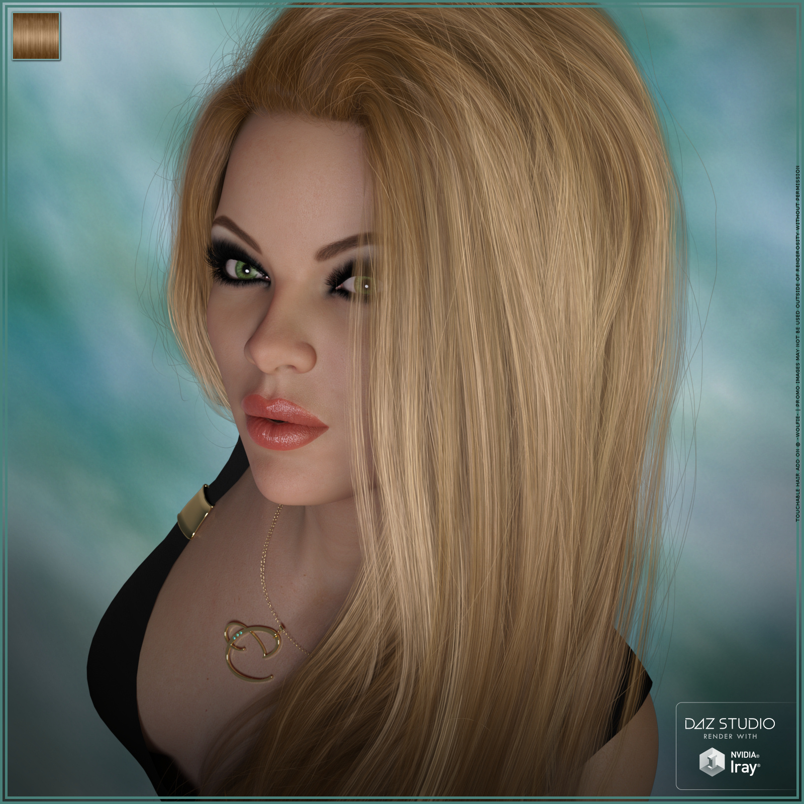 Touchable Claudia | Daz 3D