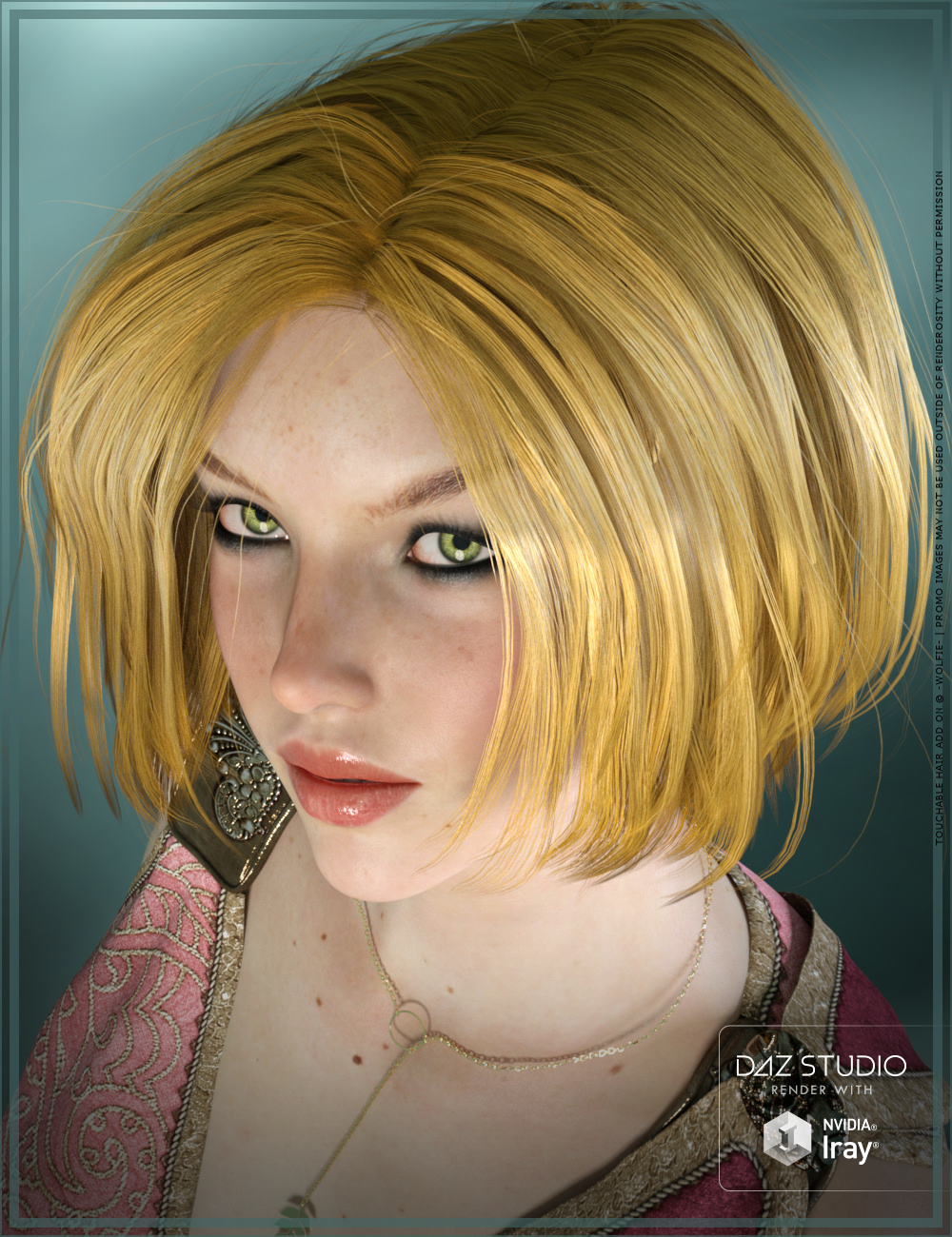 Touchable Cordia | Daz 3D