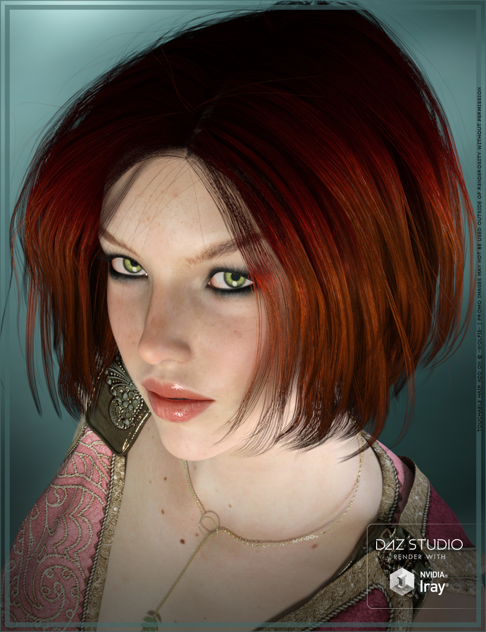 Touchable Cordia | Daz 3D