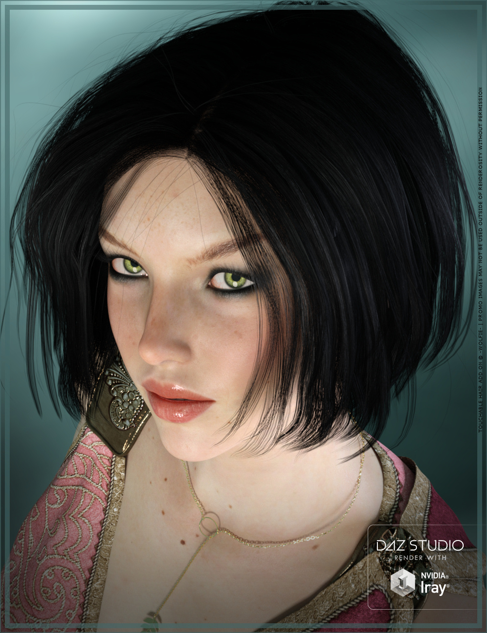 Touchable Cordia | Daz 3D