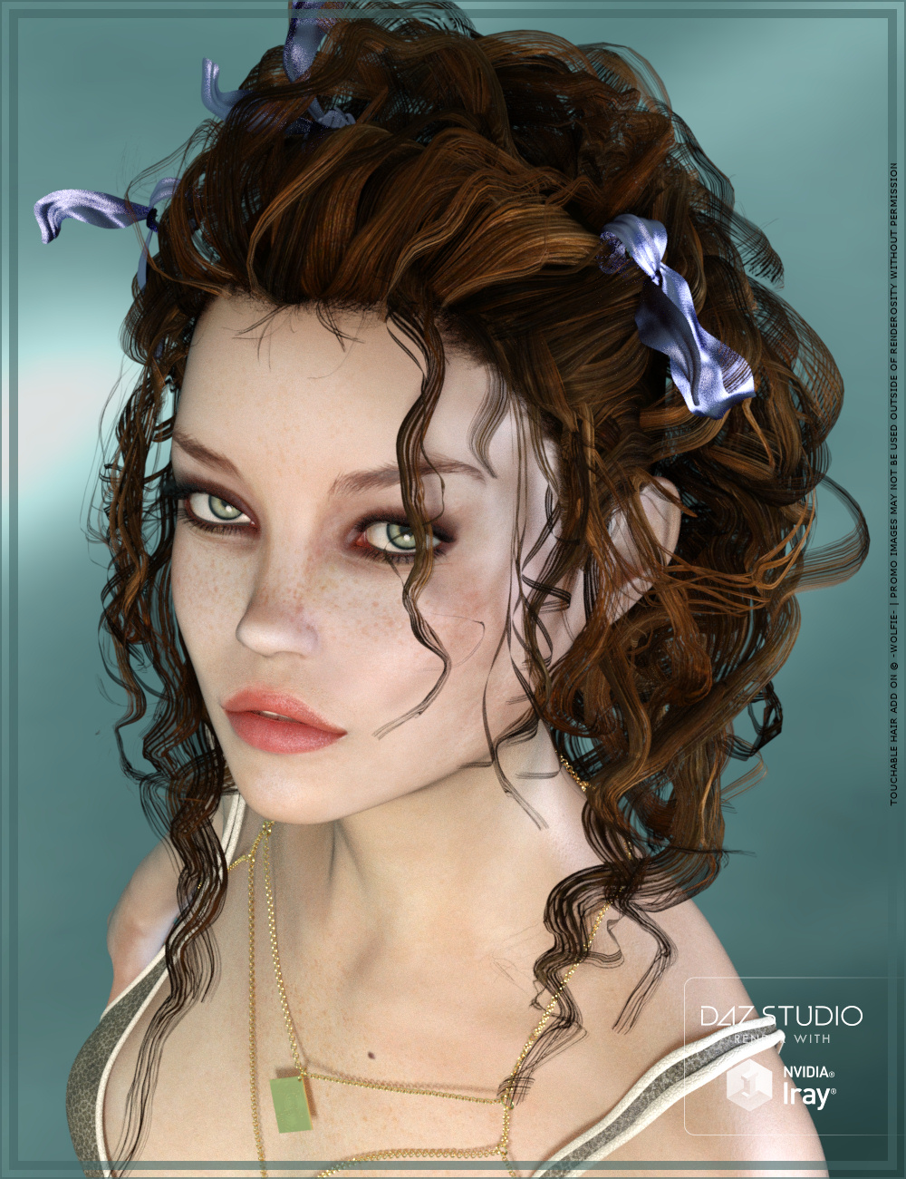 Touchable Crazy Locks | Daz 3D