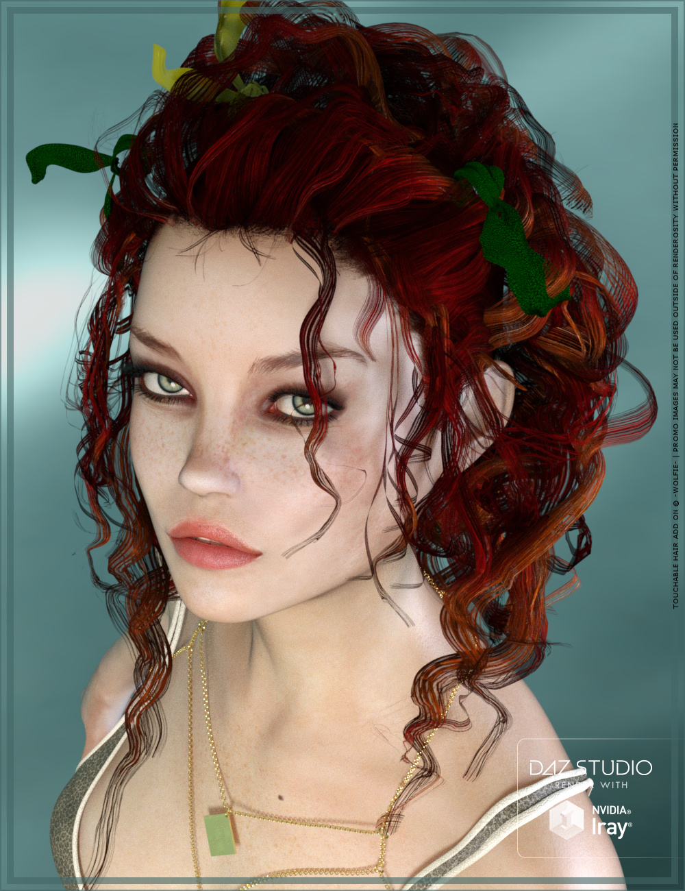 Touchable Crazy Locks | Daz 3D