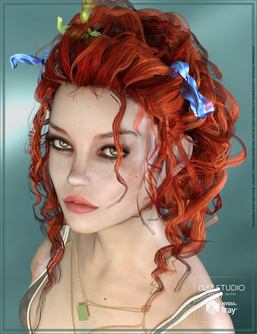 Touchable Crazy Locks | Daz 3D