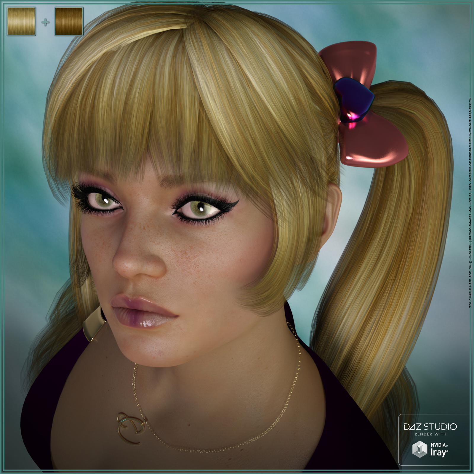 Touchable Cutie Daz 3d