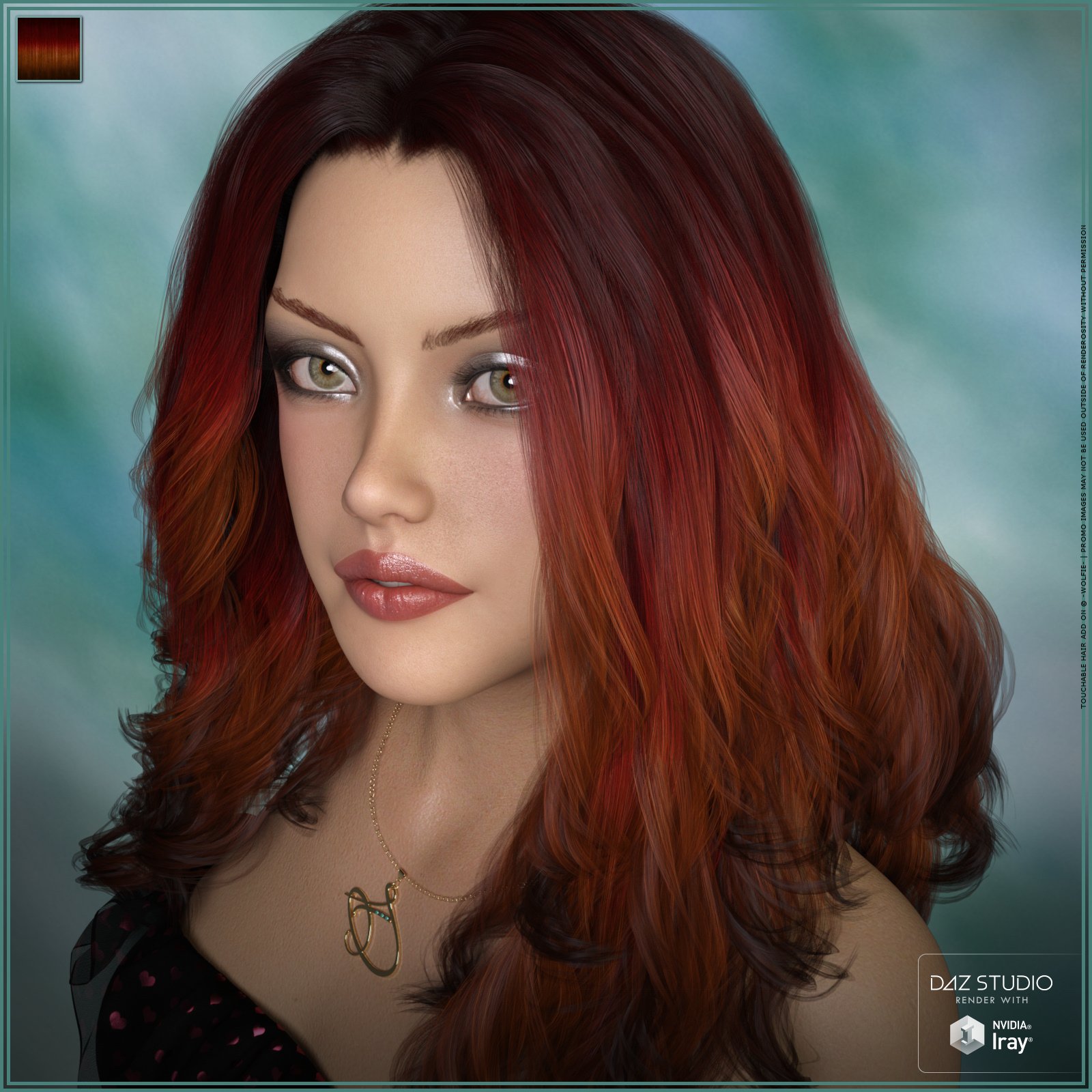 Touchable Delphi | Daz 3D