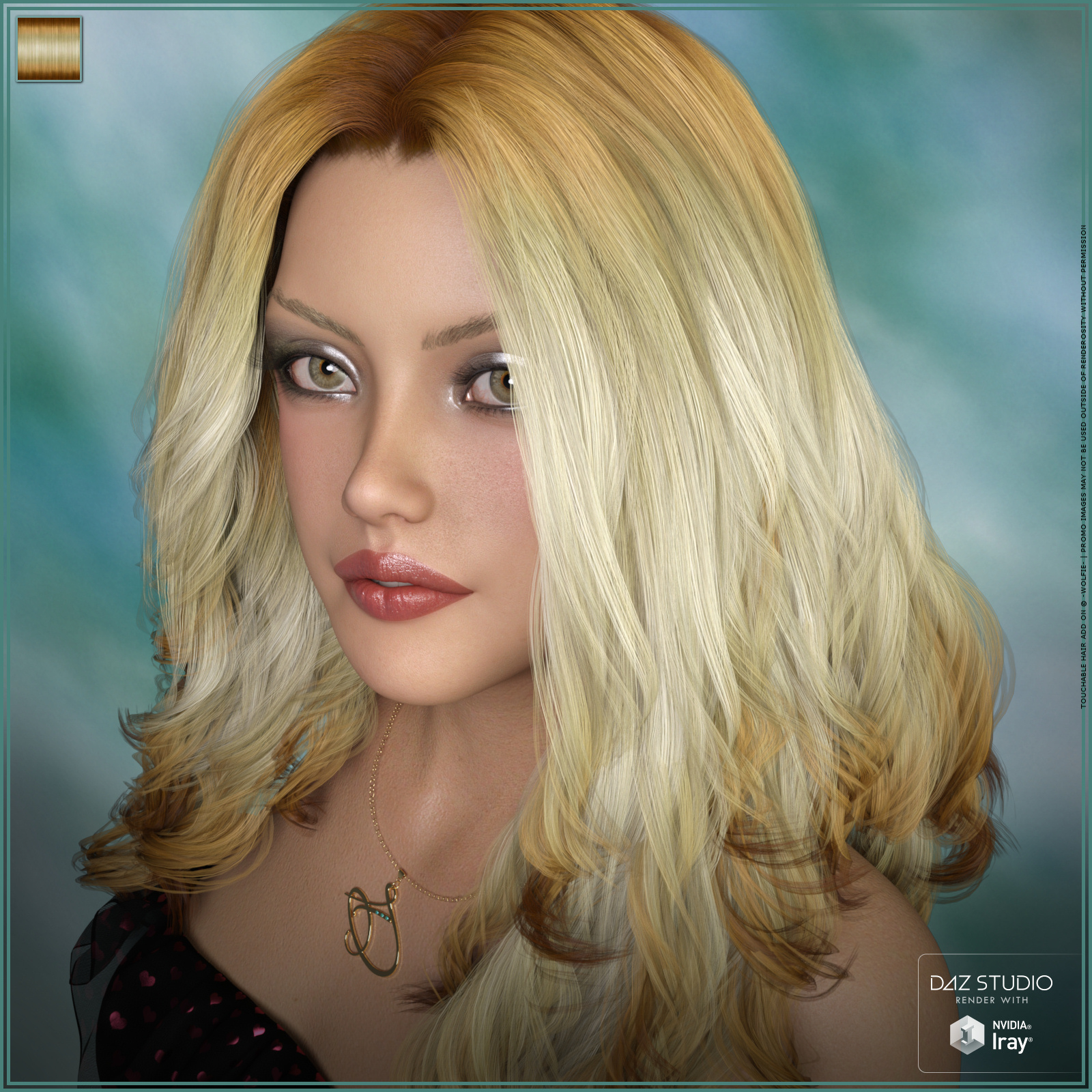 Touchable Delphi | Daz 3D