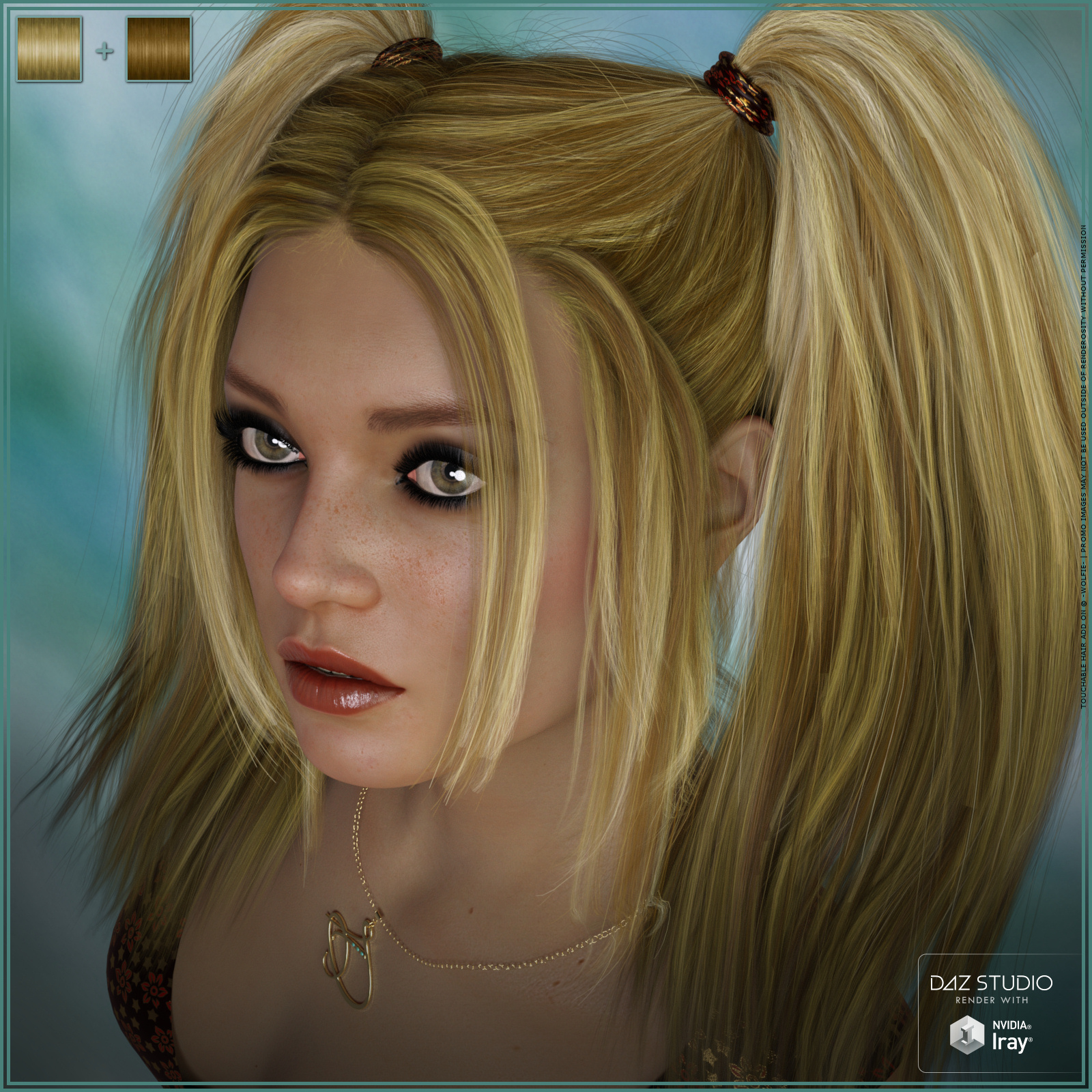 Touchable Double Tails | Daz 3D