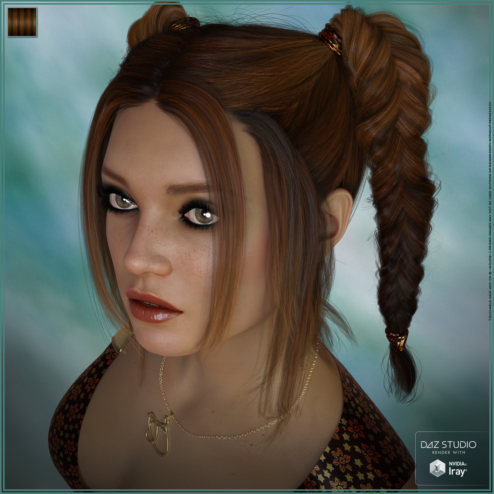 Touchable Double Tails | Daz 3D