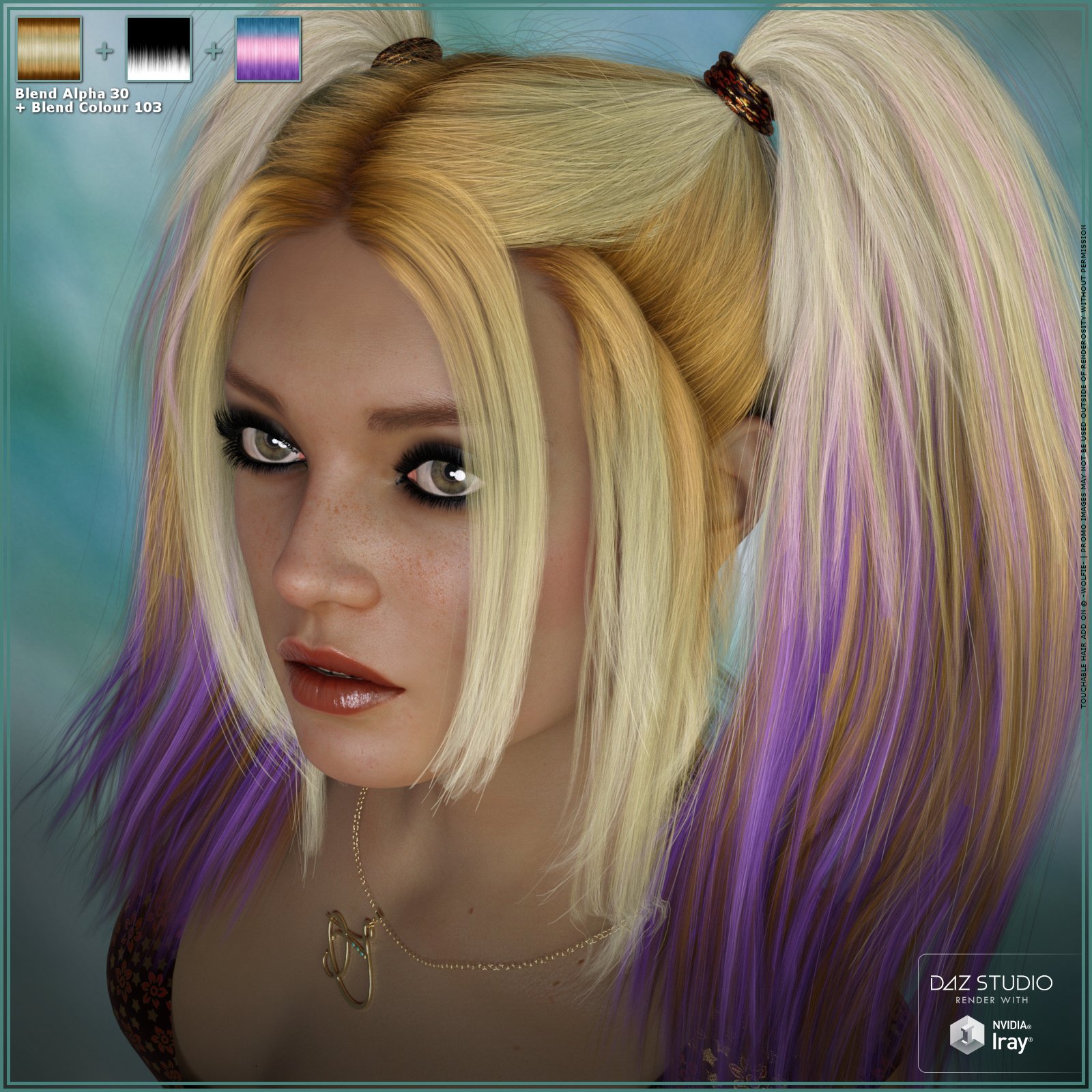 Touchable Double Tails | Daz 3D