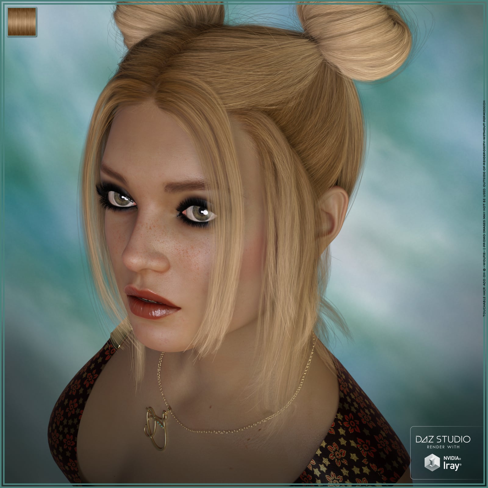 Touchable Double Tails | Daz 3D