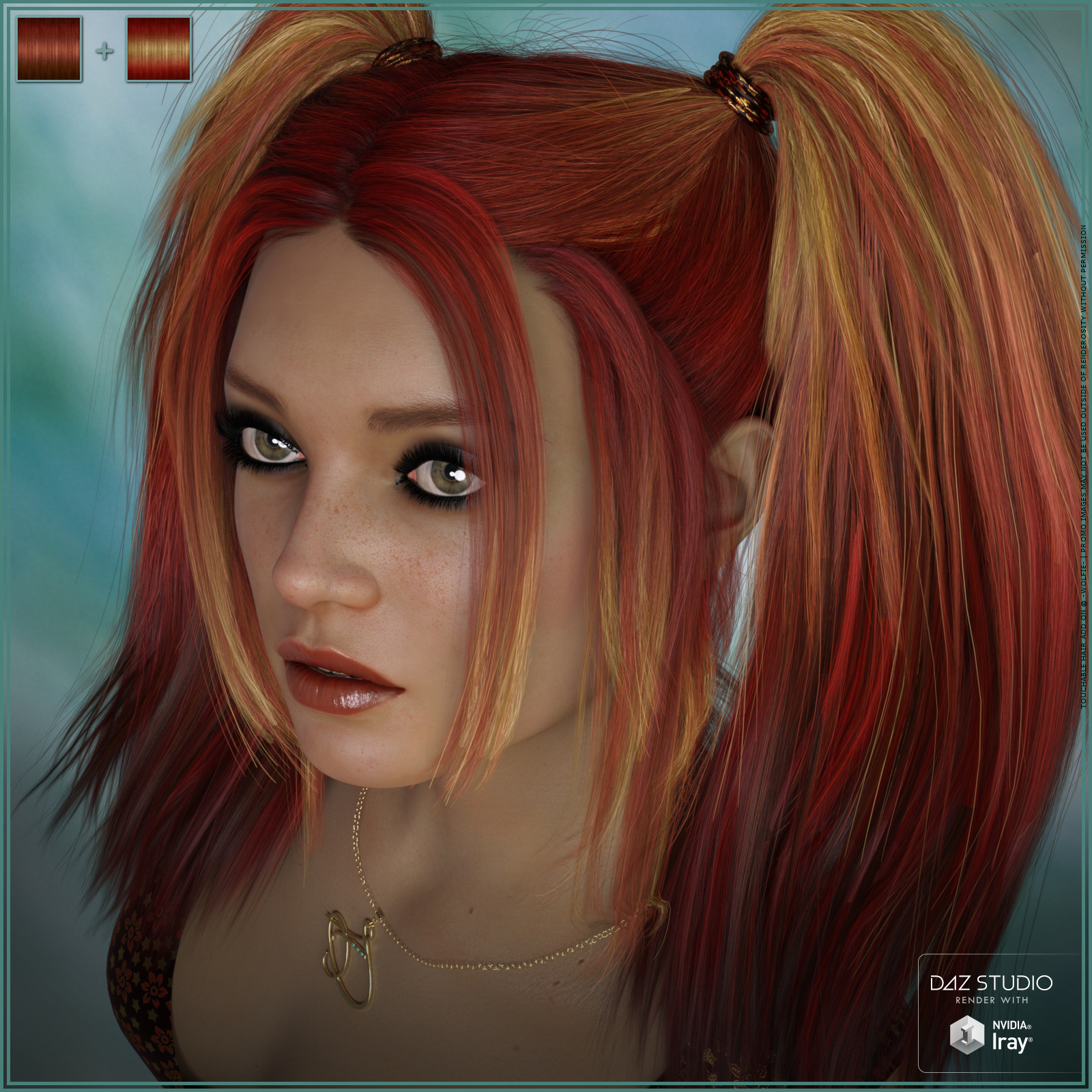 Touchable Double Tails | Daz 3D