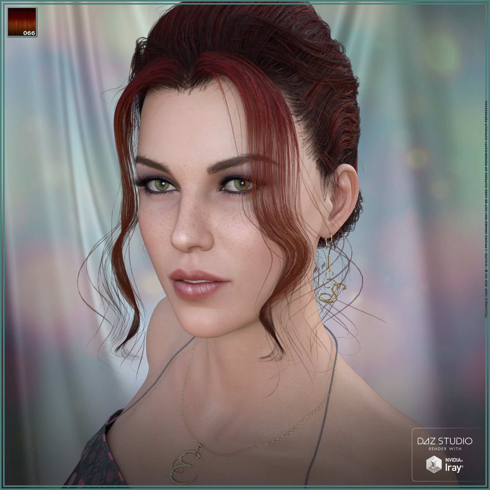 Touchable Ellya | Daz 3D