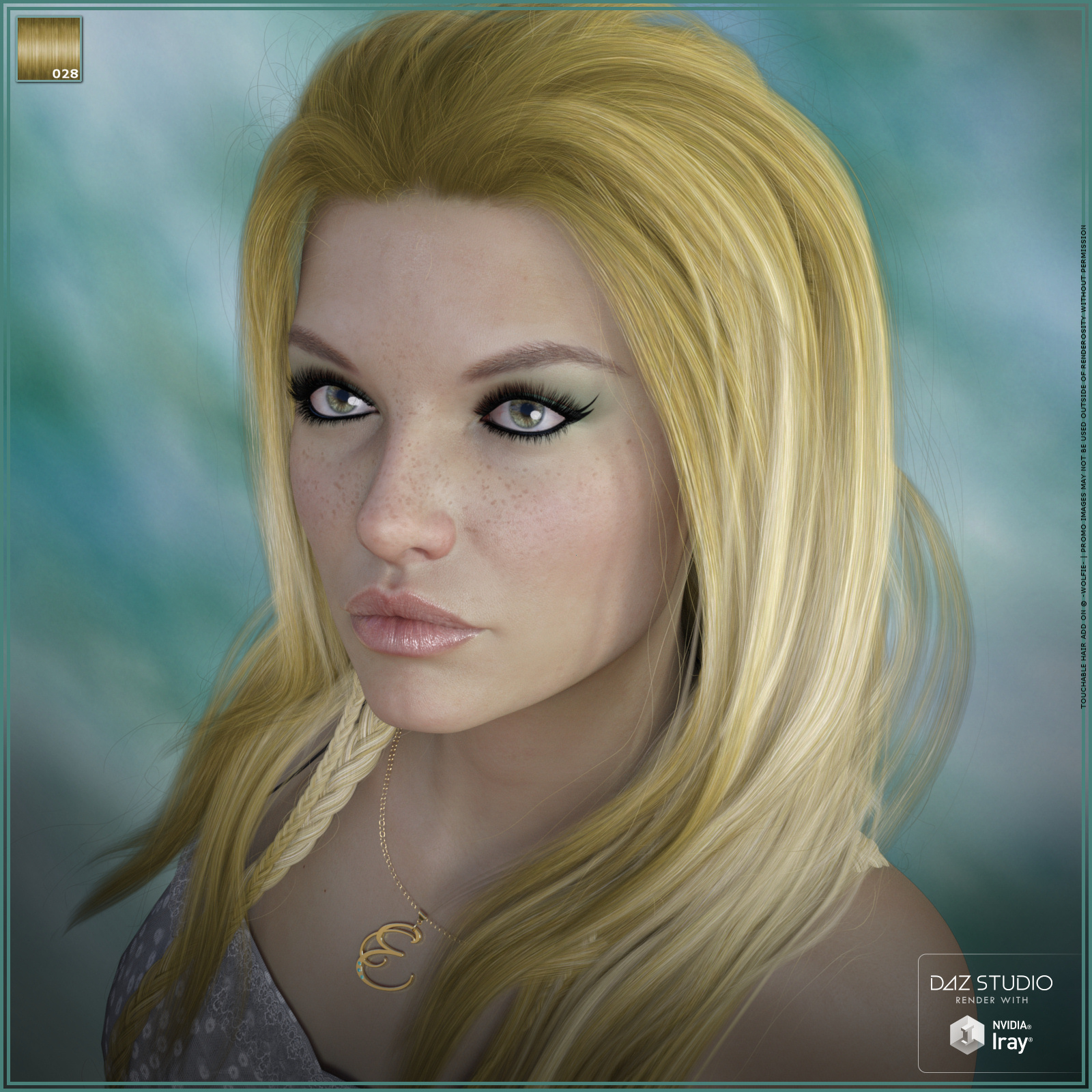 Touchable Elysa | Daz 3D