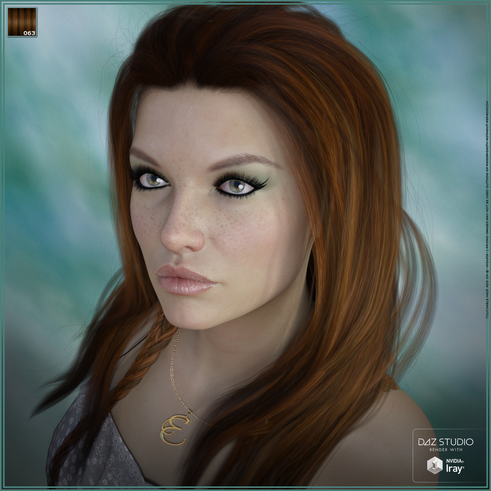 Touchable Elysa | Daz 3D