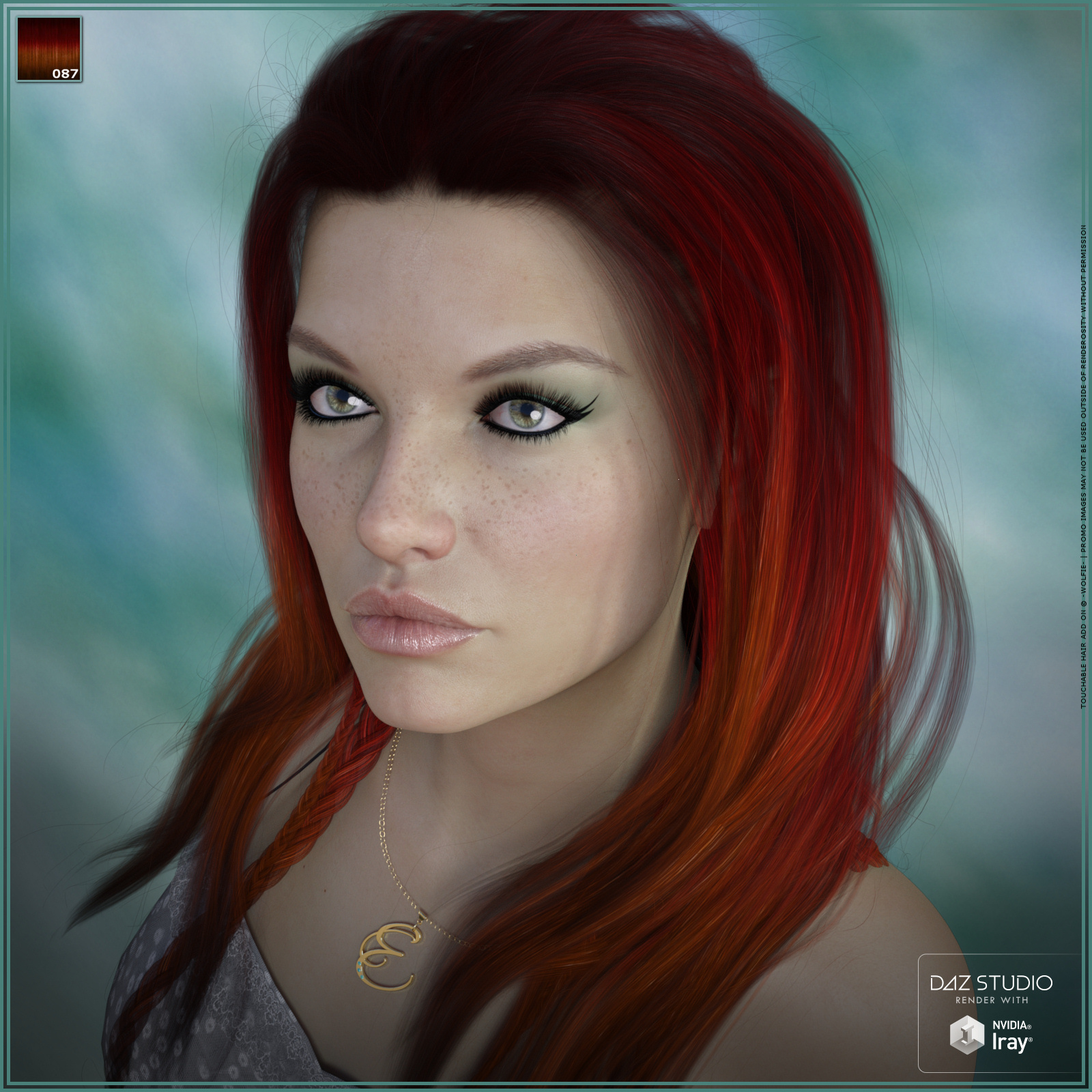 Touchable Elysa | Daz 3D