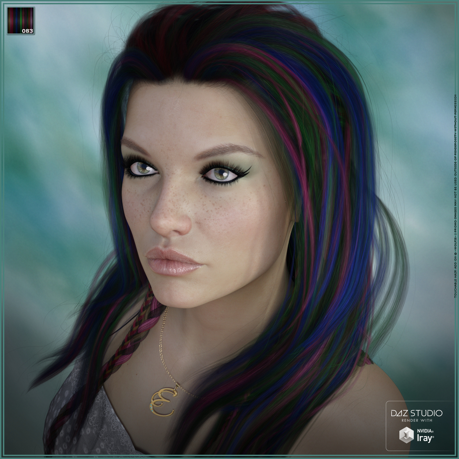 Touchable Elysa | Daz 3D