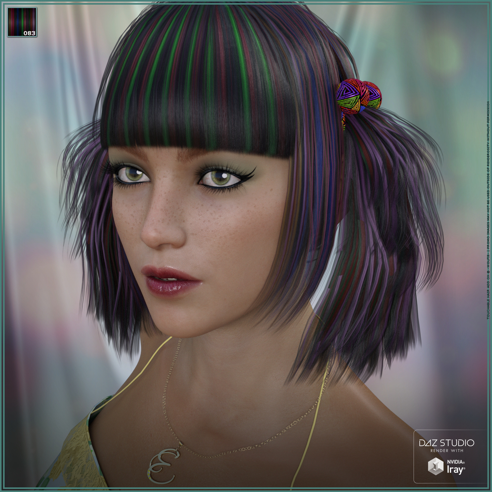 Touchable Emiko Daz 3d