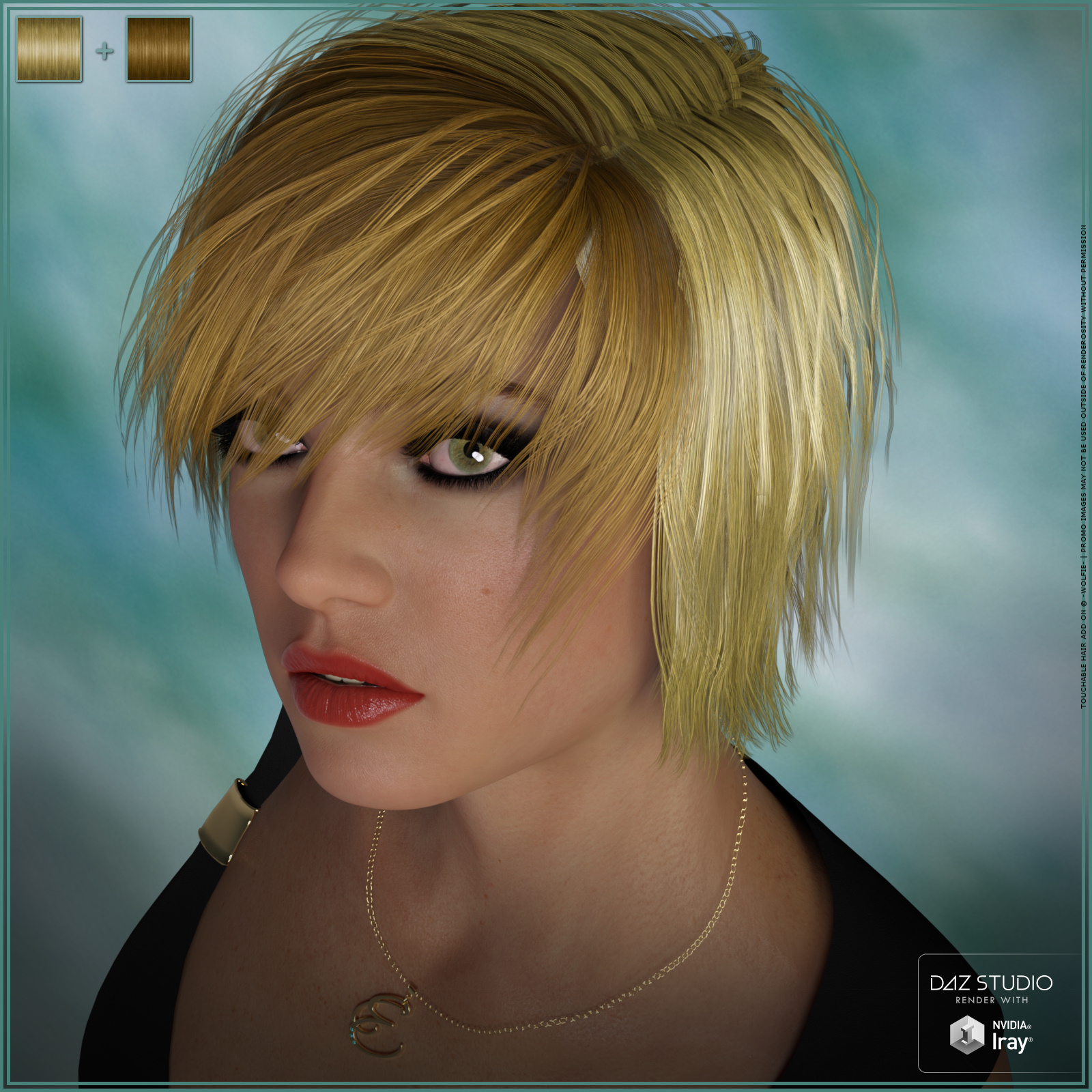 Touchable Exie | Daz 3D
