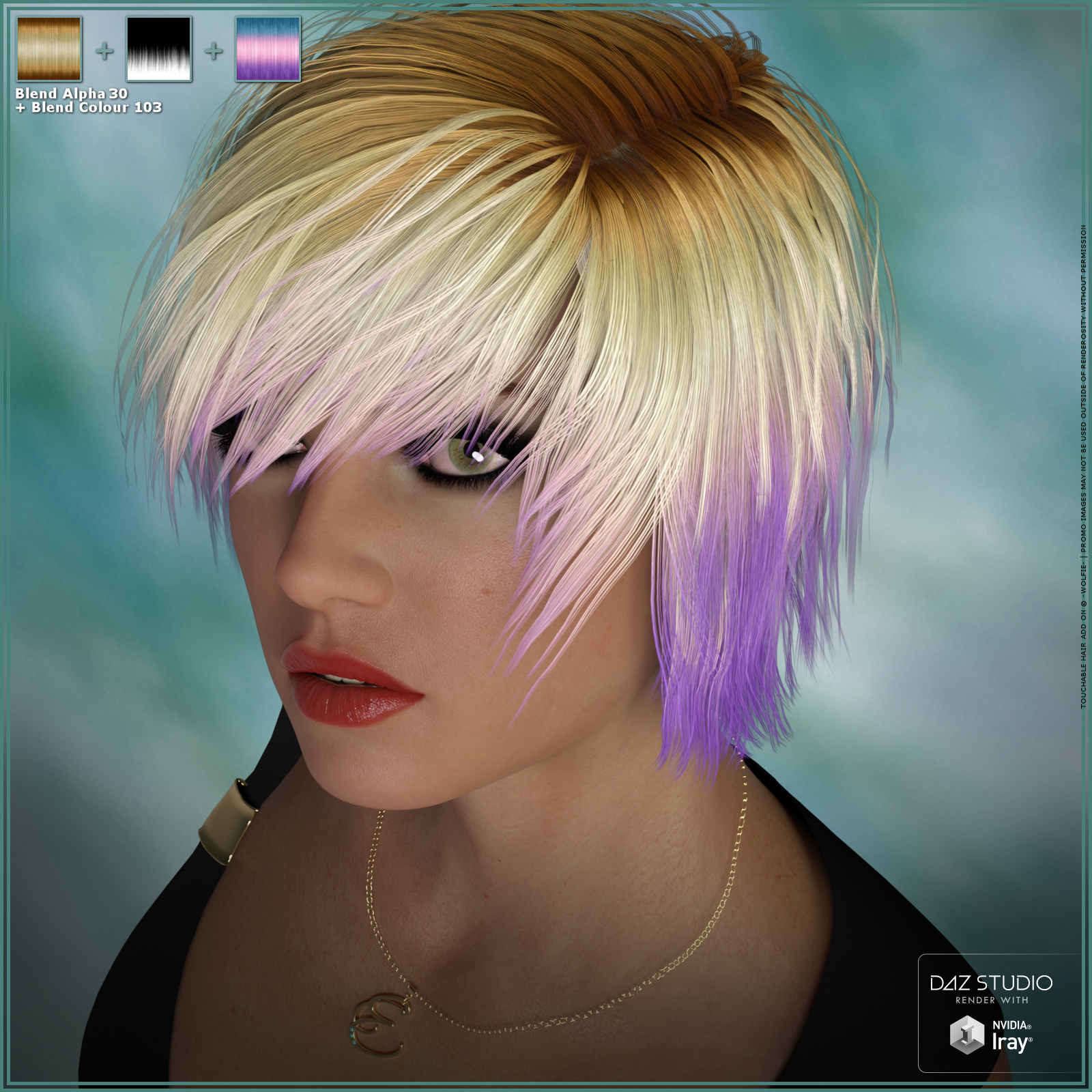 Touchable Exie | Daz 3D