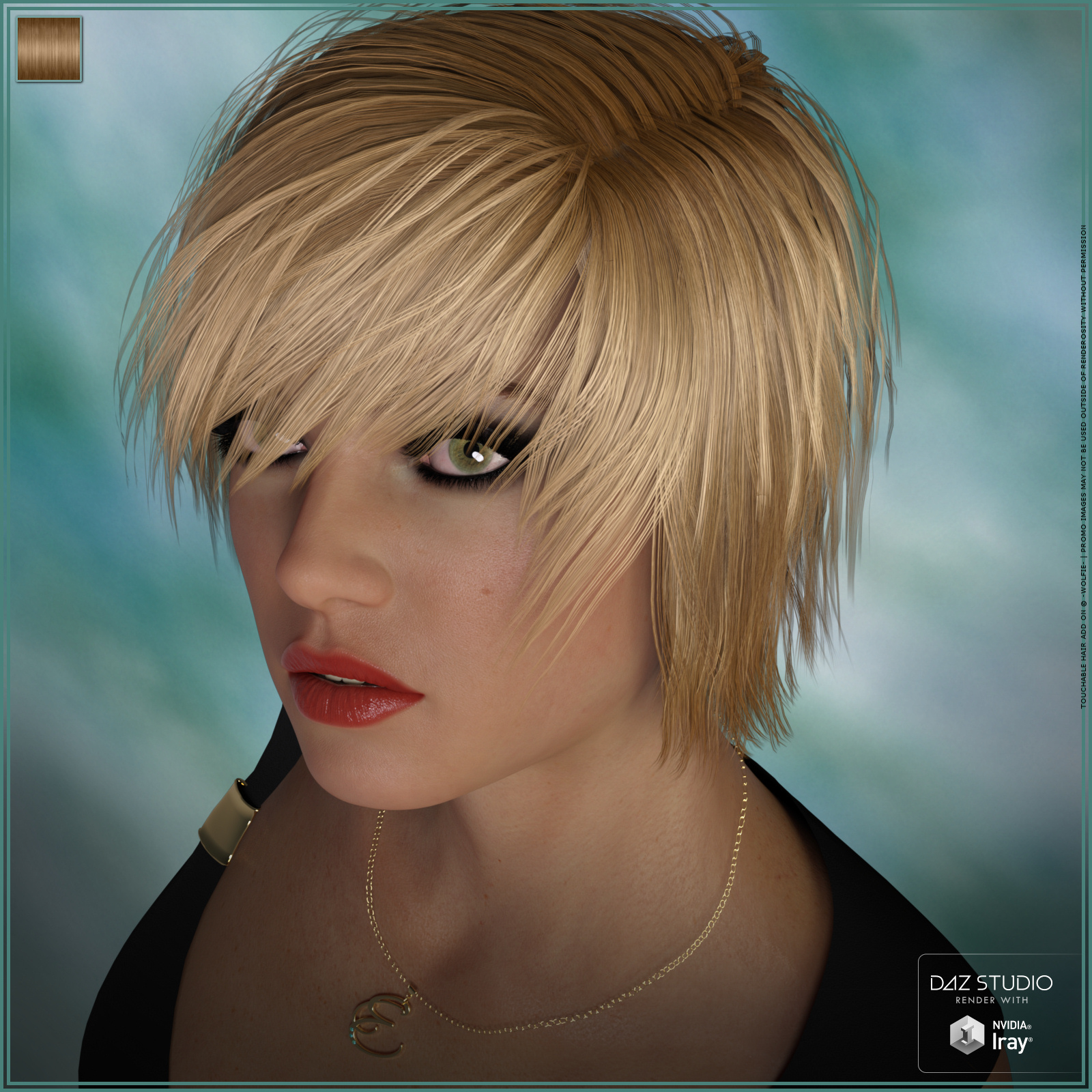Touchable Exie | Daz 3D