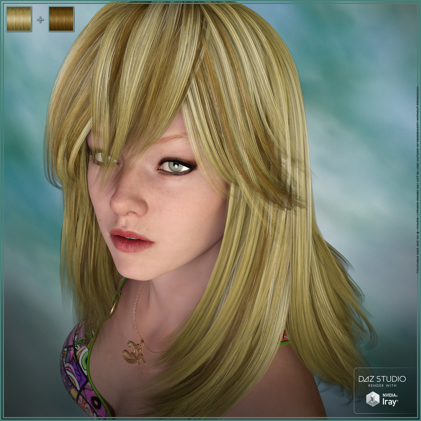 Touchable Faith | Daz 3D