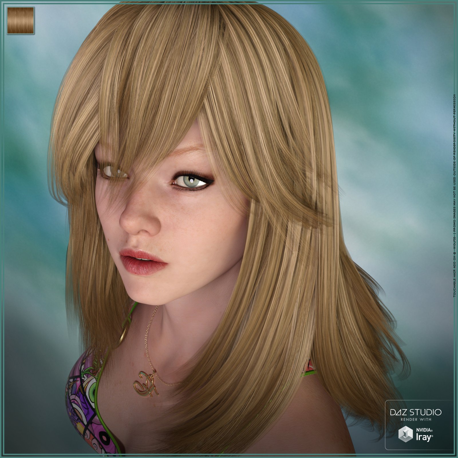 Touchable Faith | Daz 3D