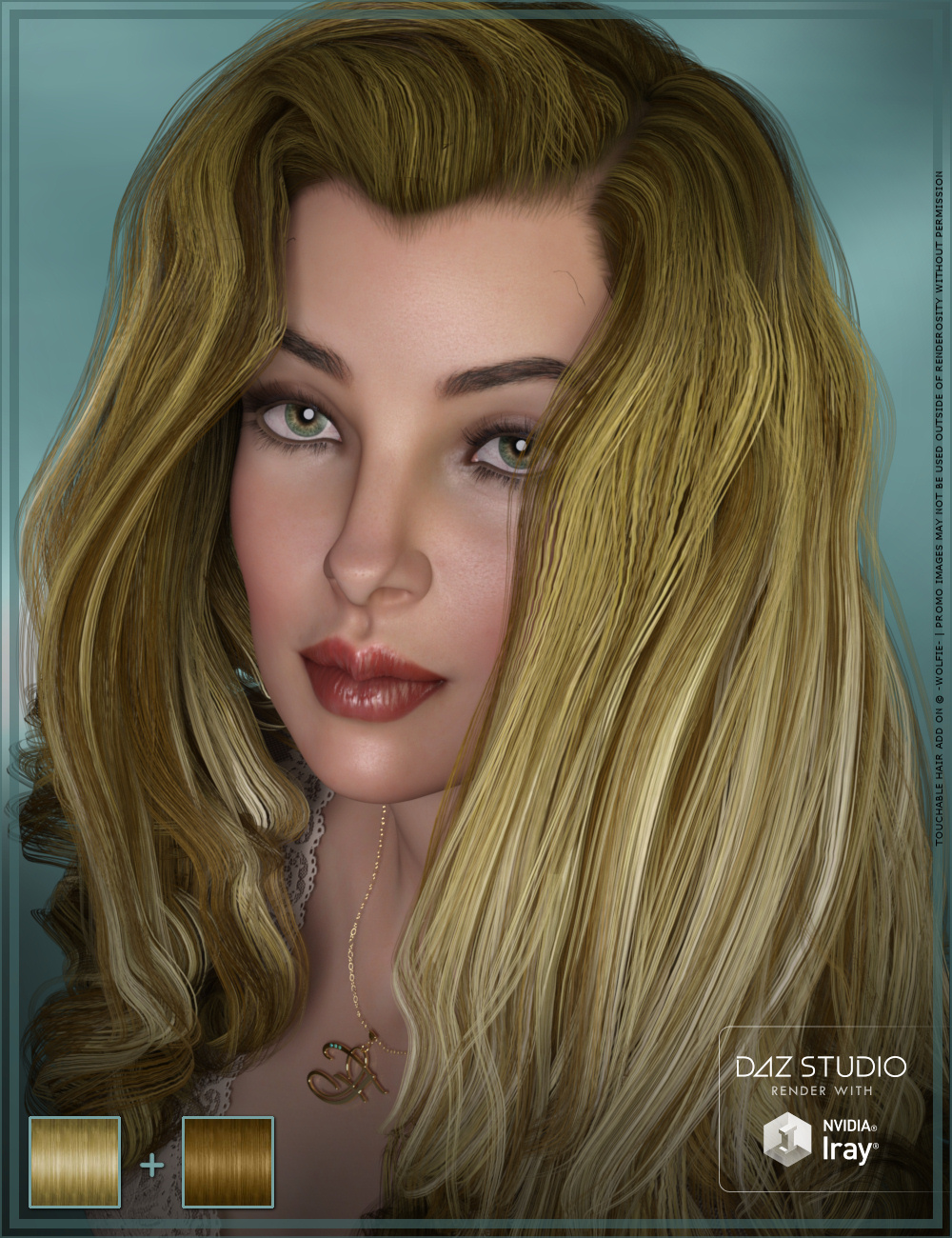 Touchable Fane | Daz 3D