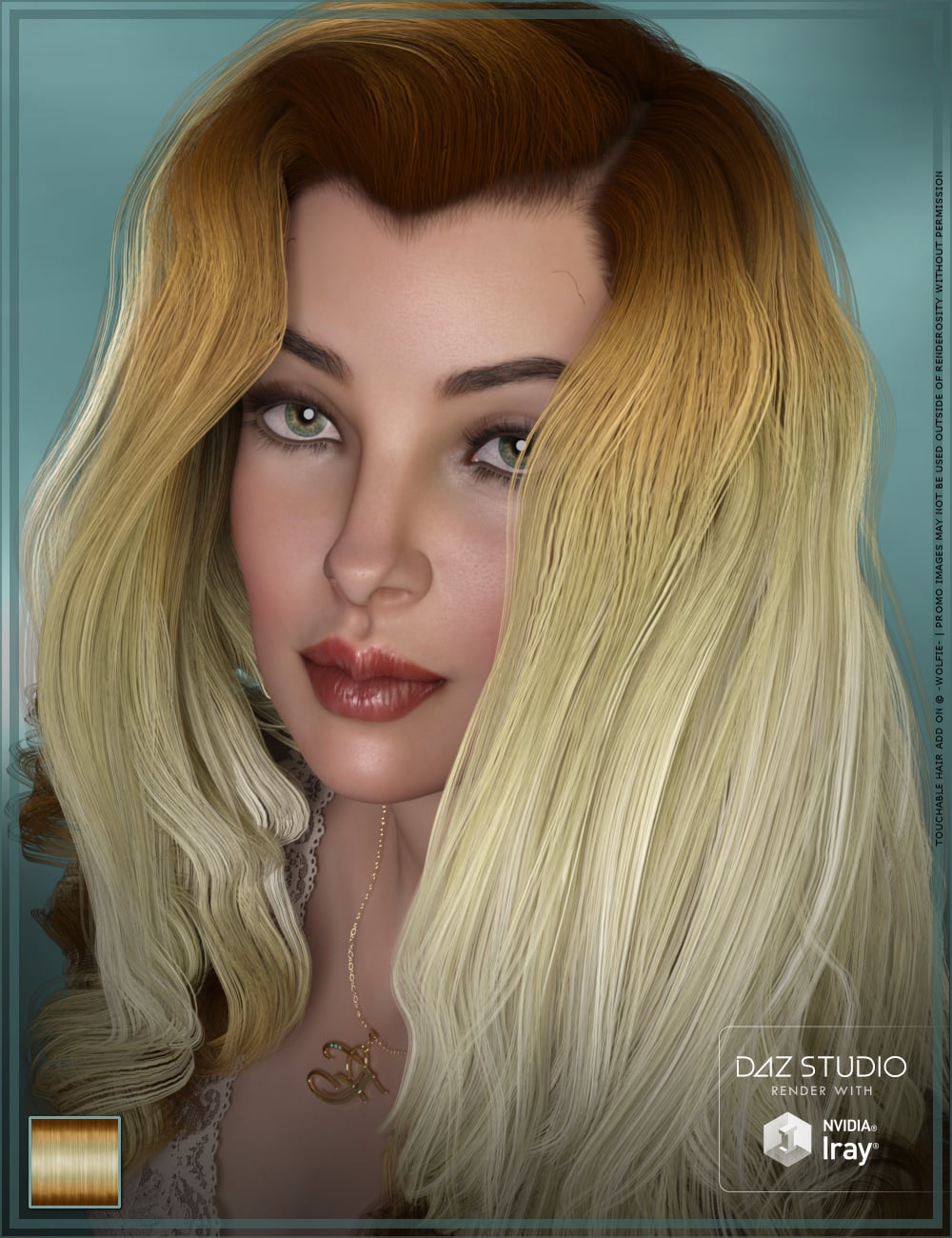 Touchable Fane | Daz 3D