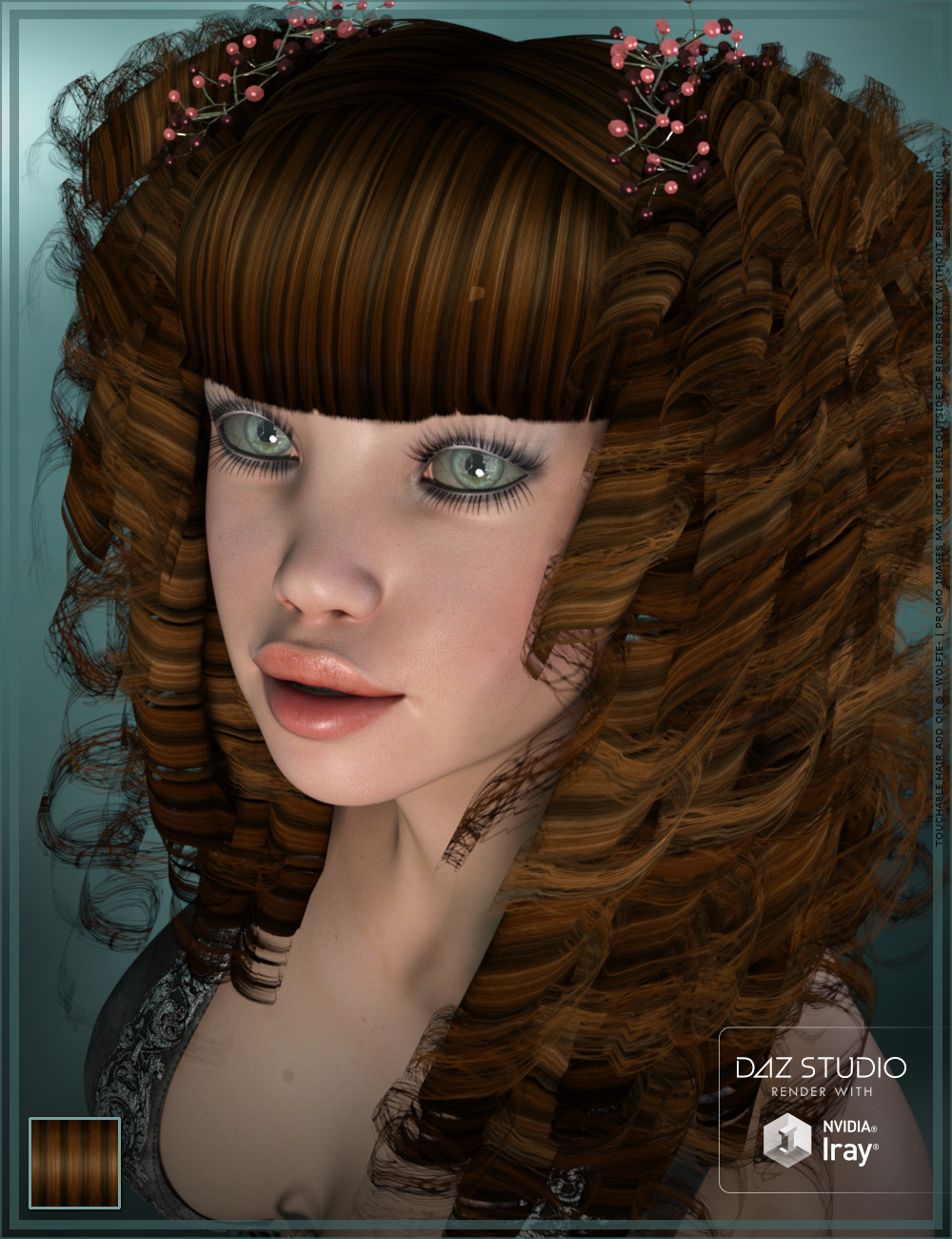 Touchable Goldie Locks | Daz 3D