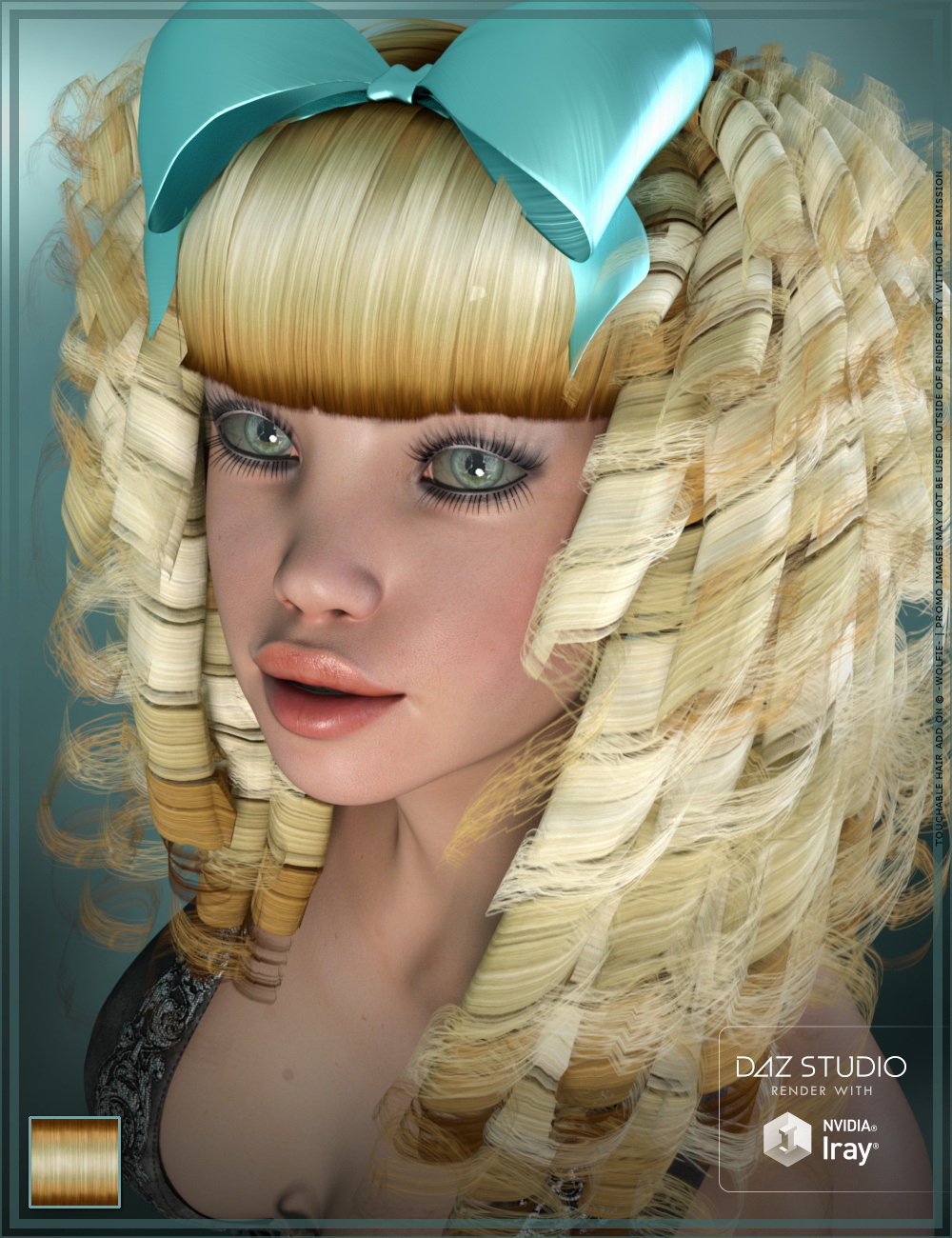 Touchable Goldie Locks | Daz 3D
