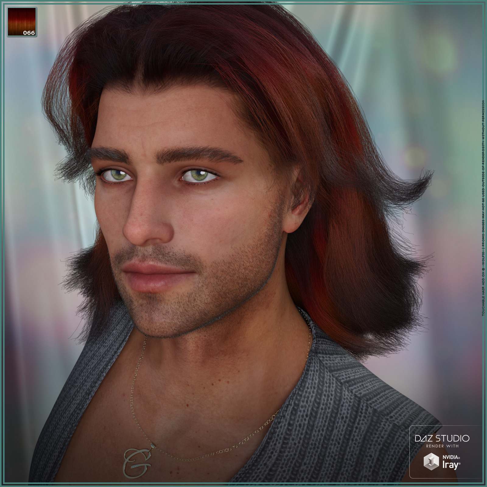 Touchable Greyson | Daz 3D