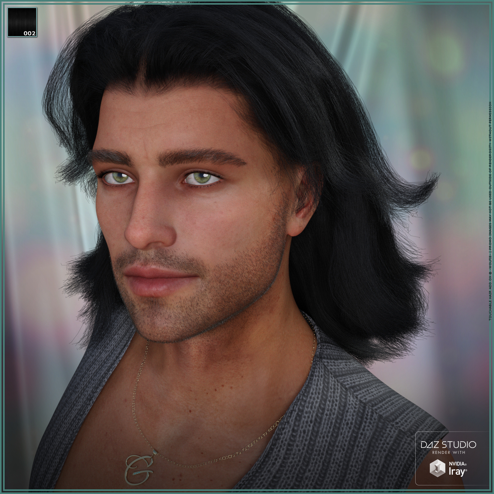 Touchable Greyson | Daz 3D