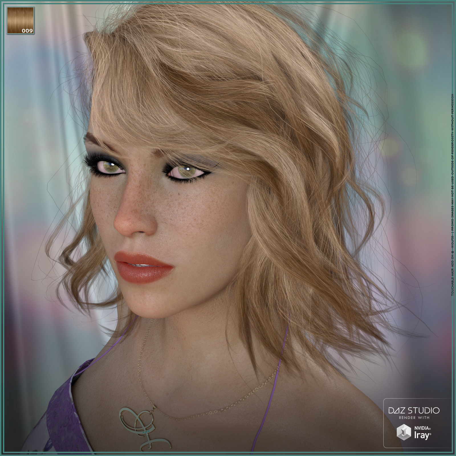 Touchable Haydina | Daz 3D