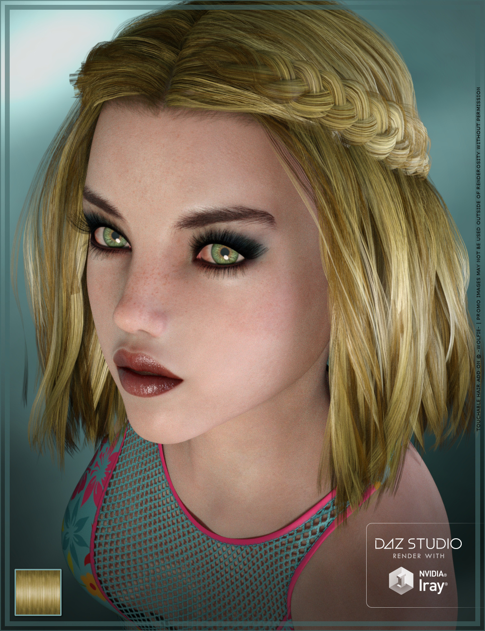 Touchable Jocelyn | Daz 3D