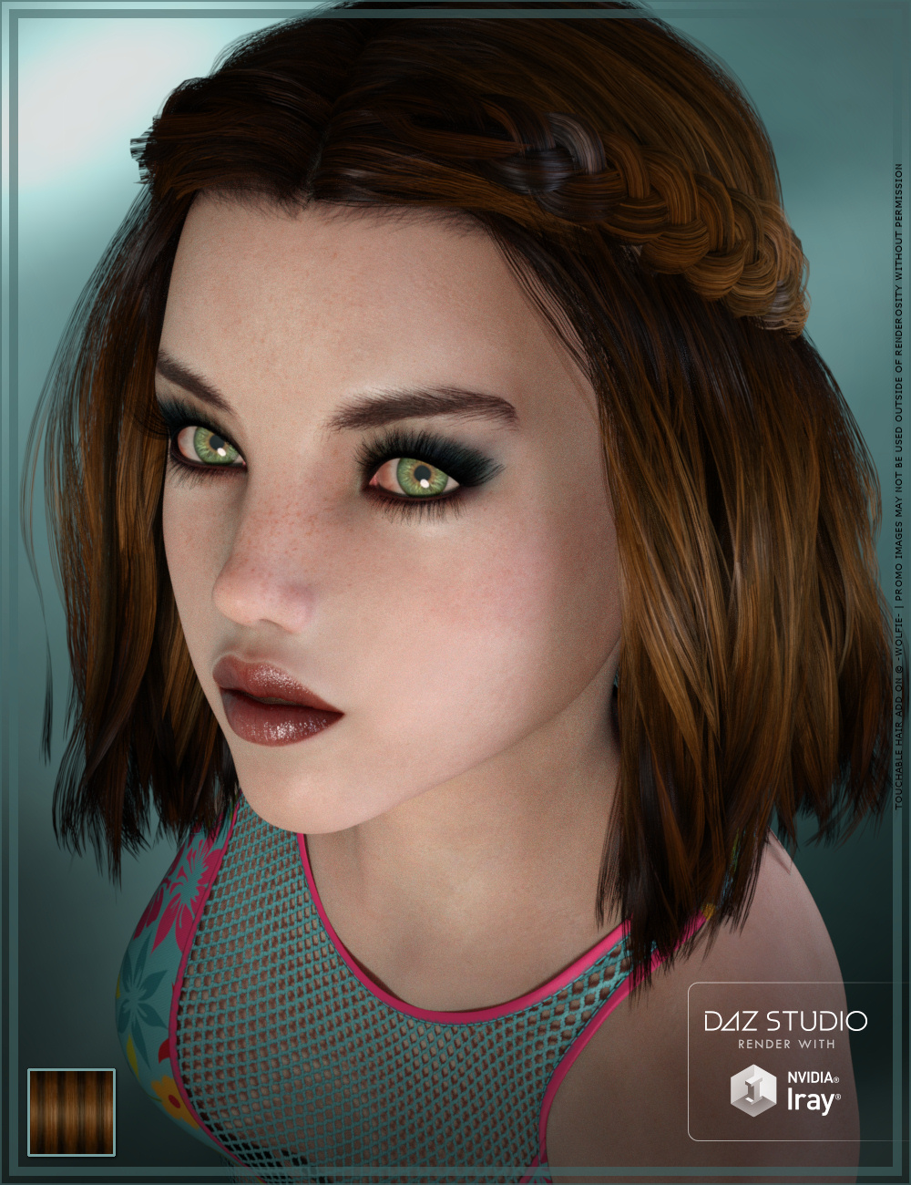 Touchable Jocelyn | Daz 3D