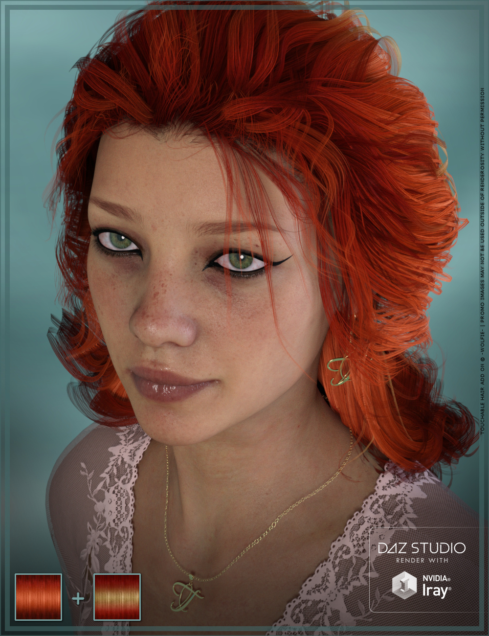 Touchable Jolie | Daz 3D