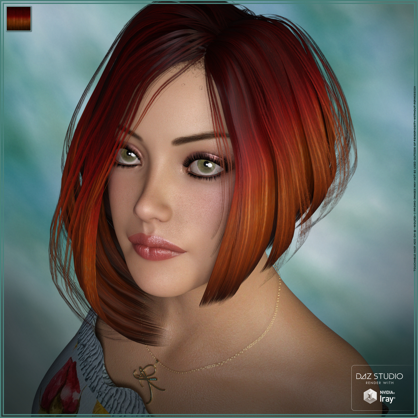 Touchable Kaylessa | Daz 3D