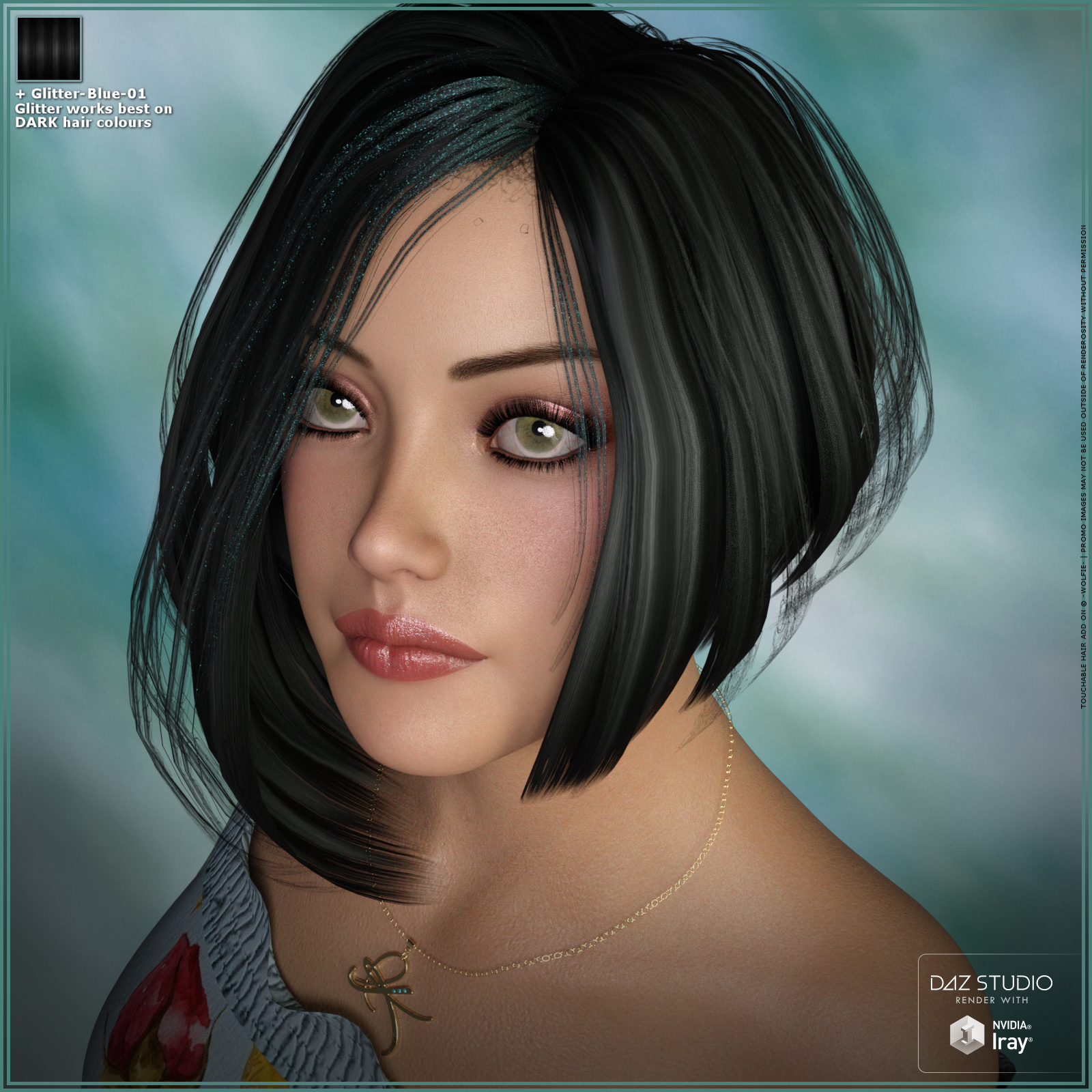 Touchable Kaylessa | Daz 3D