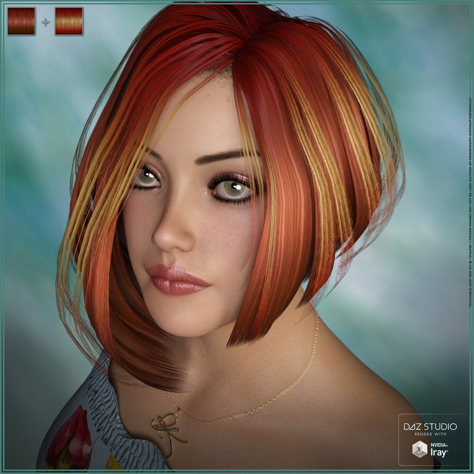 Touchable Kaylessa | Daz 3D