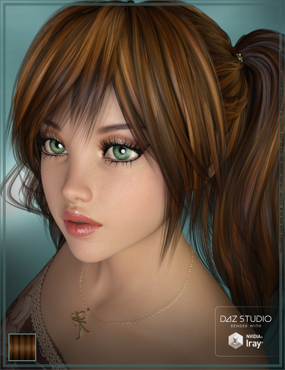 Touchable Kinley | Daz 3D