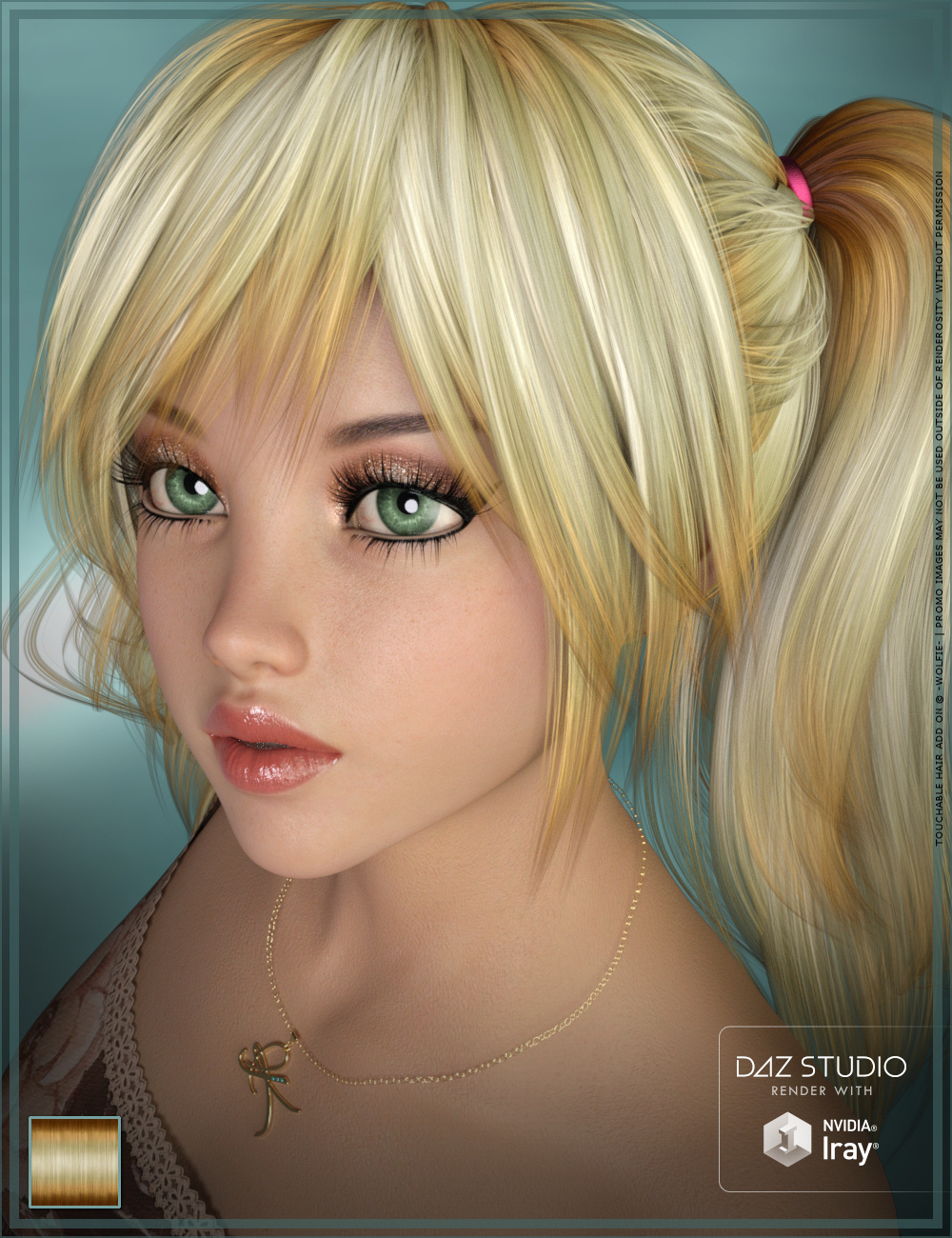 Touchable Kinley | Daz 3D