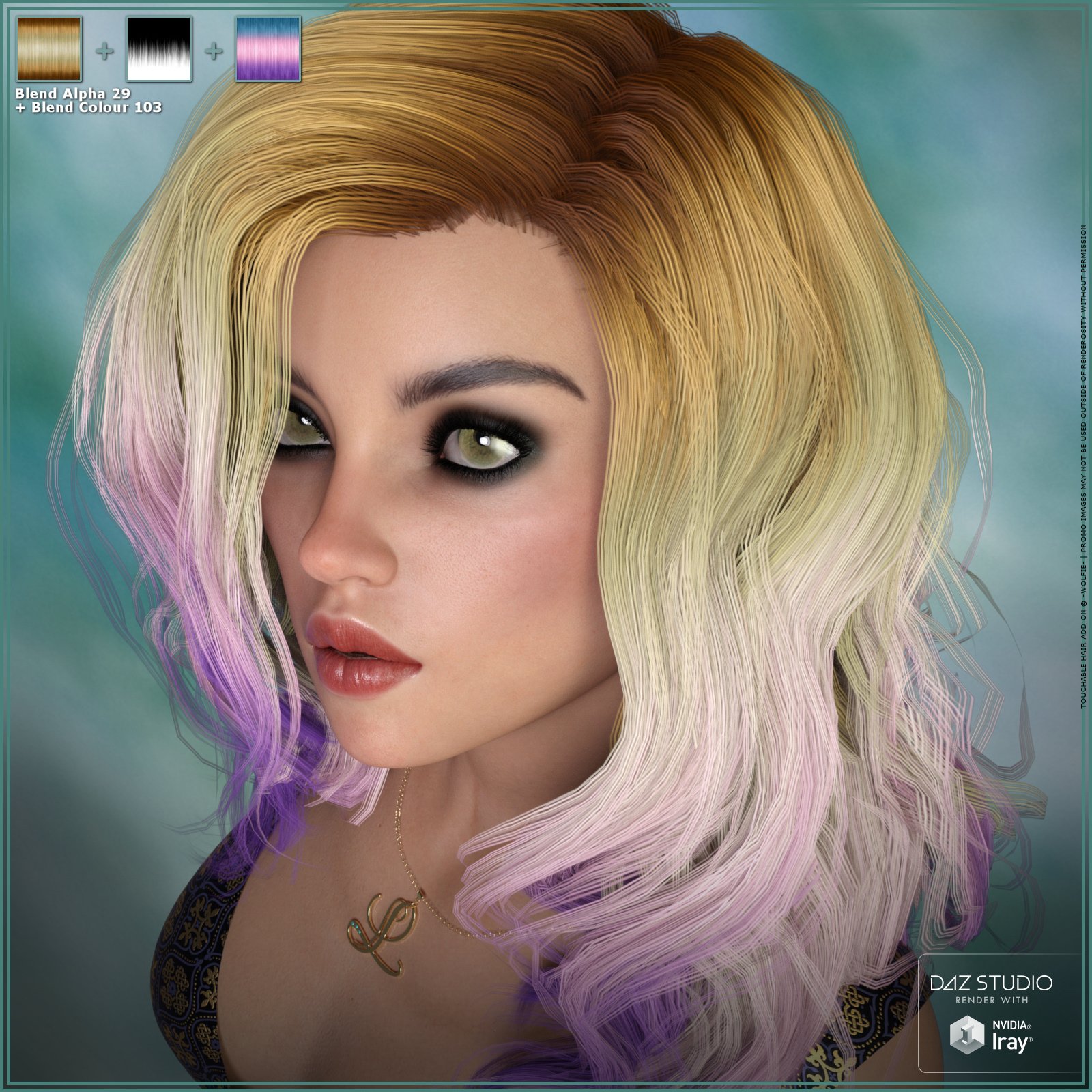Touchable Lana | Daz 3D