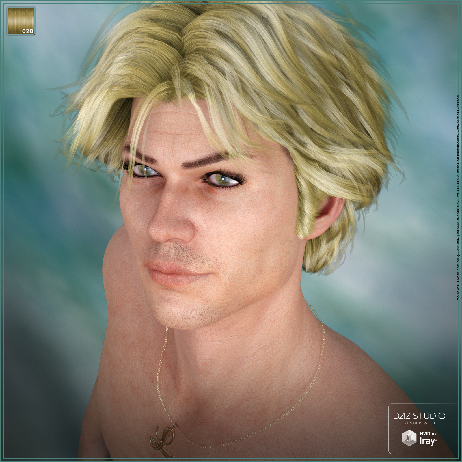 Touchable Landis | Daz 3D