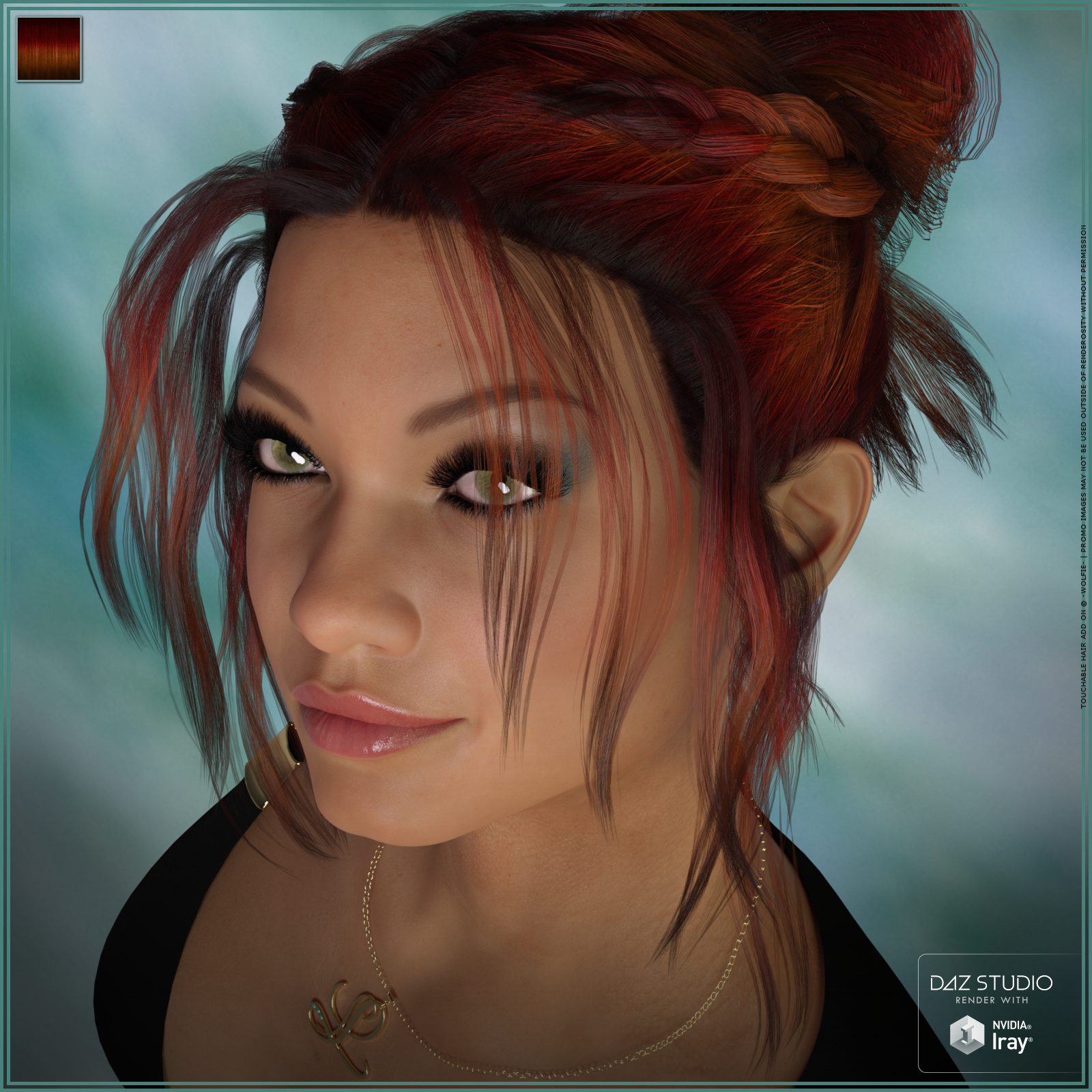 Touchable Layla | Daz 3D